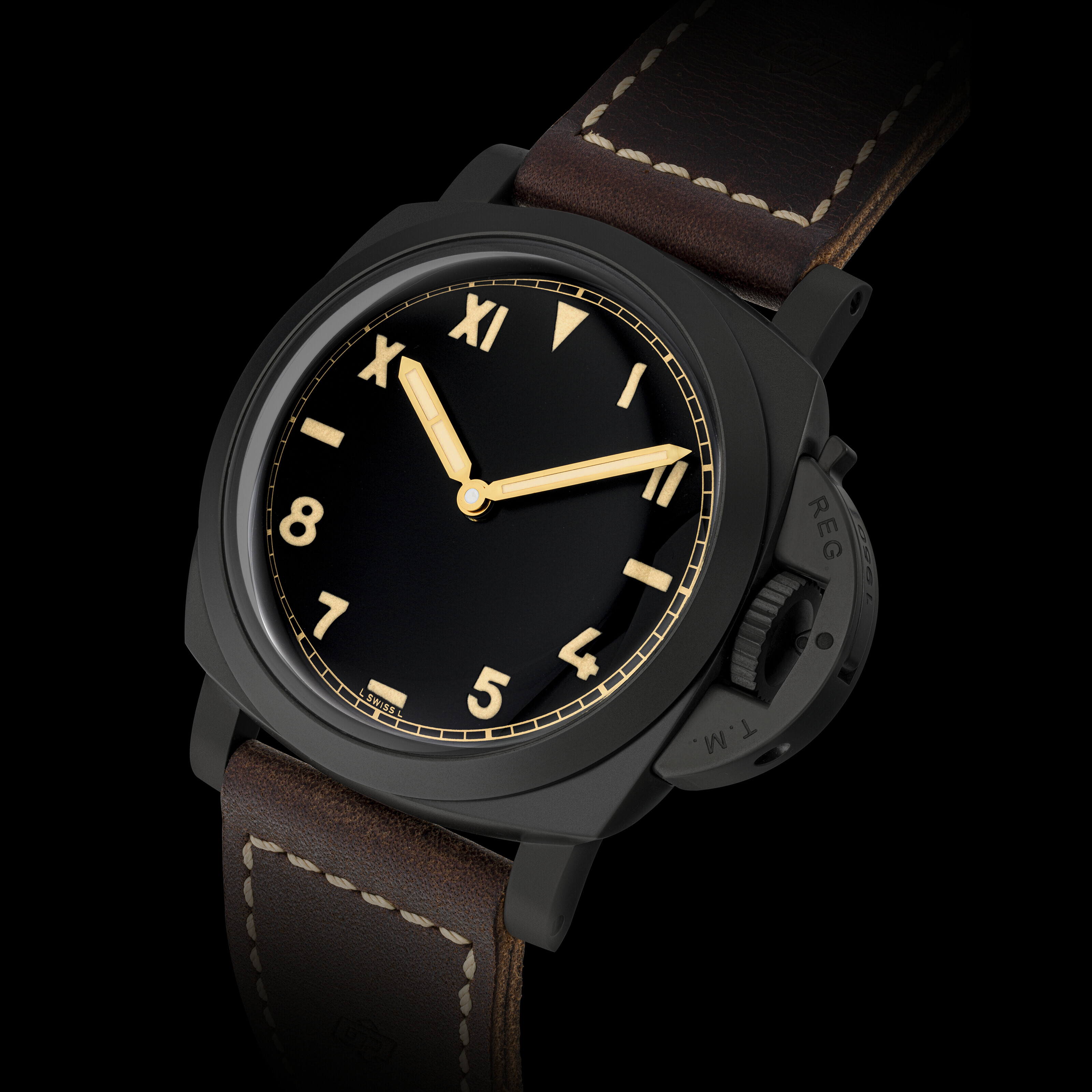 PANERAI, REF. PAM00629, LIMITED EDITION OF 300 PIECES, DLC COATED ...