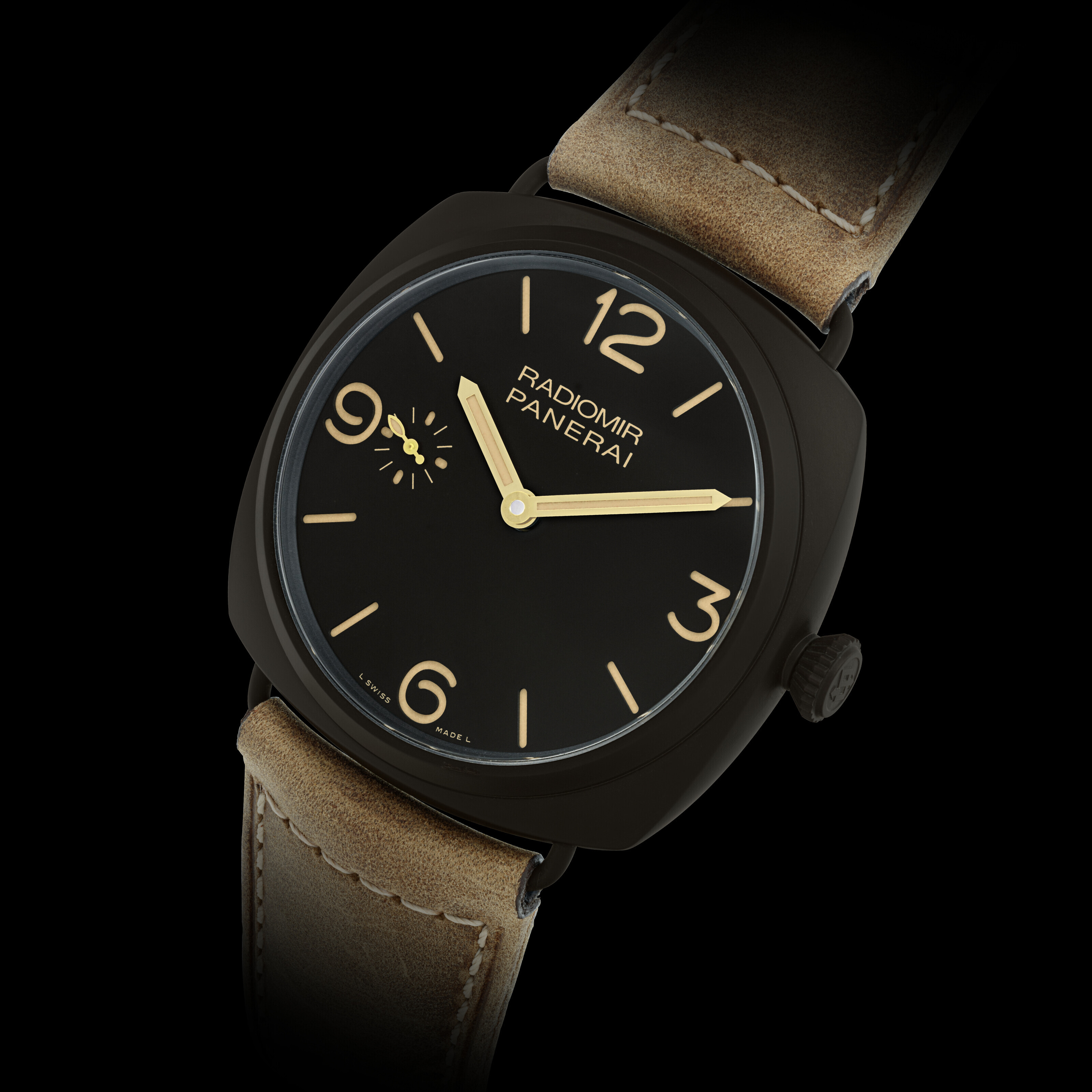PANERAI, REF. PAM00504, RADIOMIR COMPOSITE 3 DAYS, Certificate and box ...