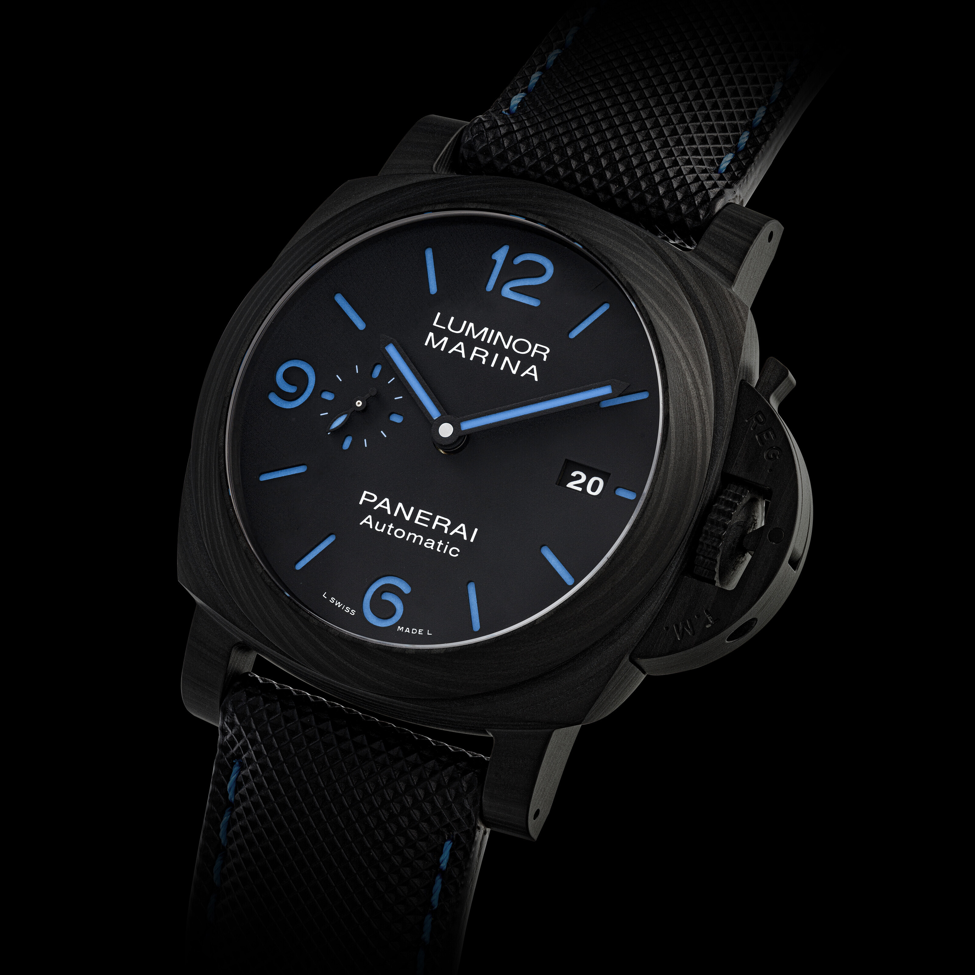 PANERAI, REF. PAM01661, CARBOTECH AND TITANIUM, LUMINOR MARINA ...