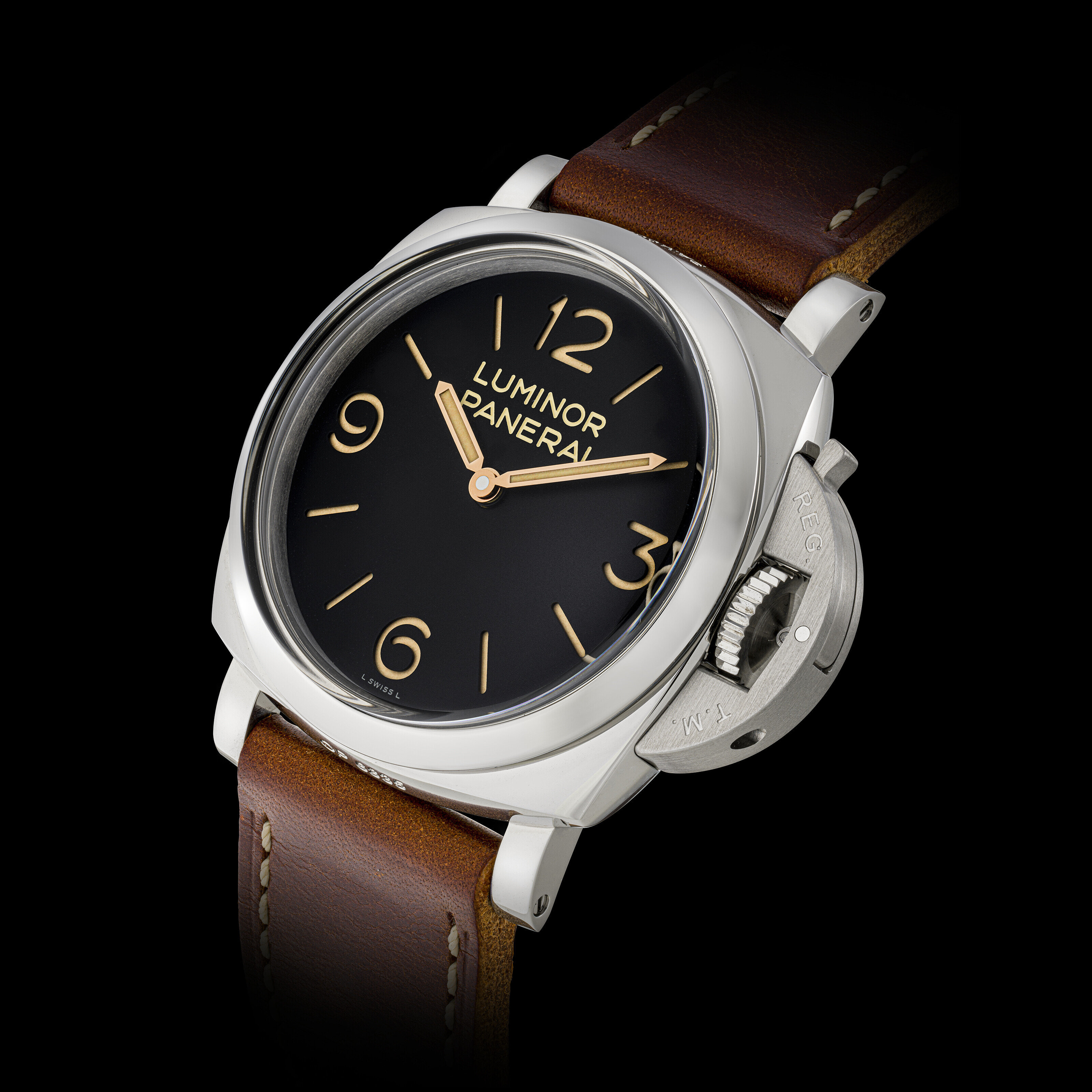 PANERAI, REF. PAM00372, STAINLESS STEEL, LUMINOR, Certificate and box ...