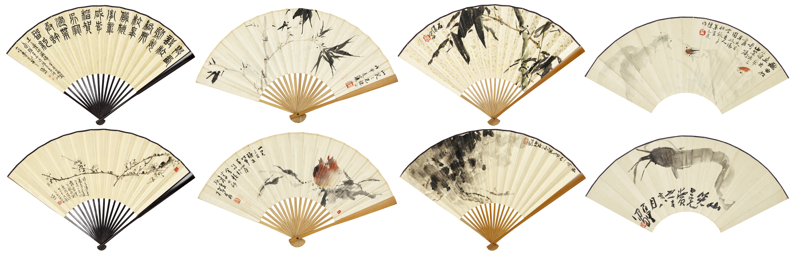 HE BAILI (PAKLEE HO, B. 1945), QIU BINGLIANG (1938-2017), WU YIQING (B ...