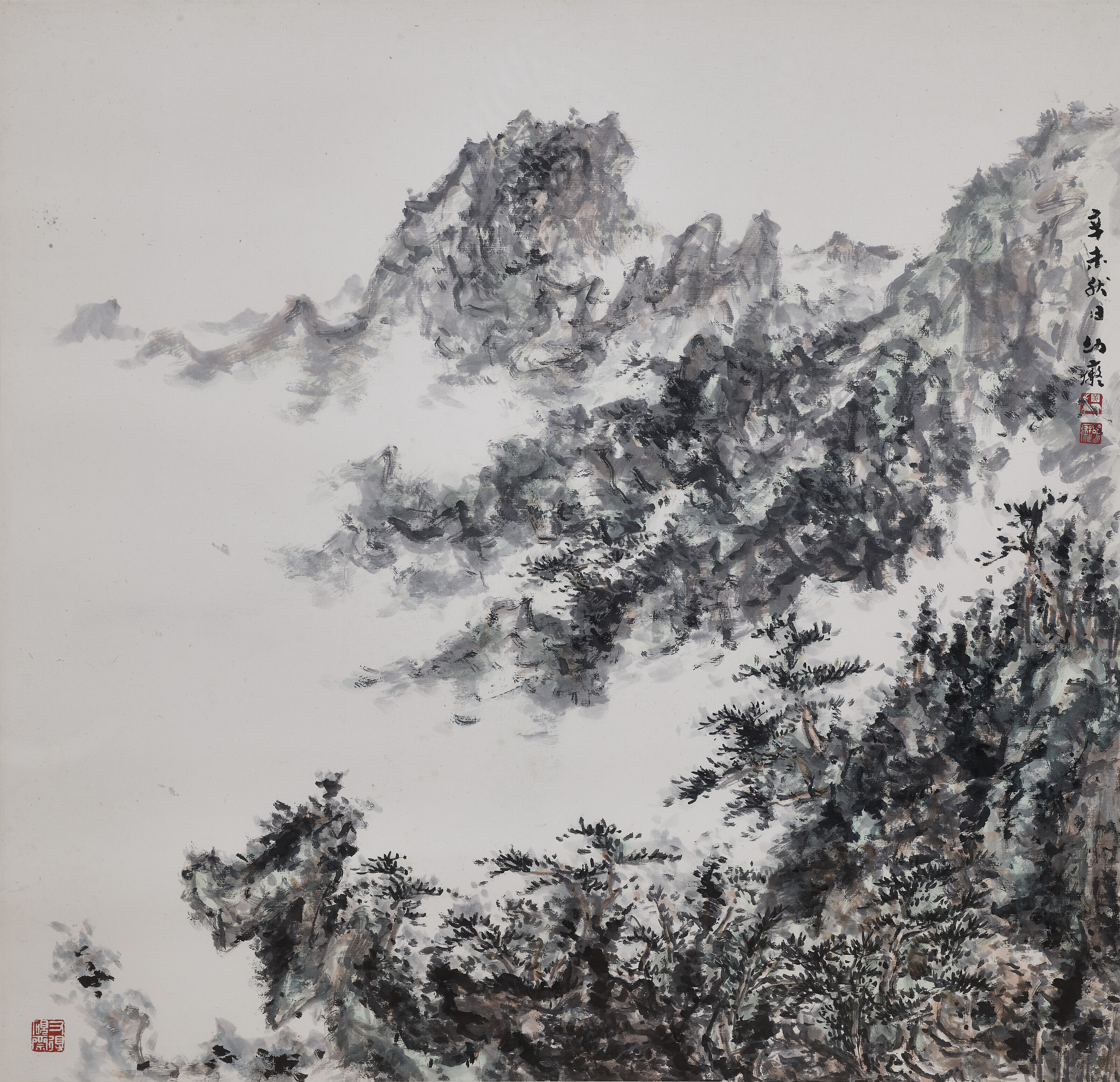 HUANG ZHONGFANG (HAROLD WONG) (B. 1943), Autumn Landscape | Christie’s