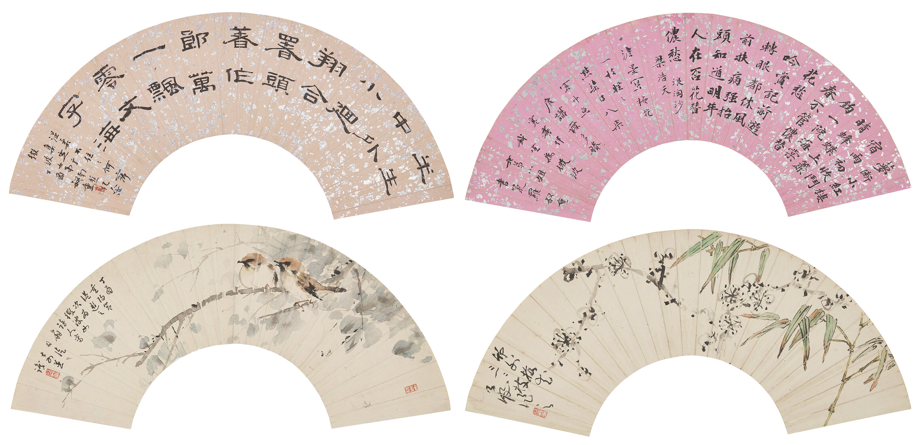 SITU QI (1907-1997) / LUO SHUZHONG (1898-1969), Plum and Bamboo ...