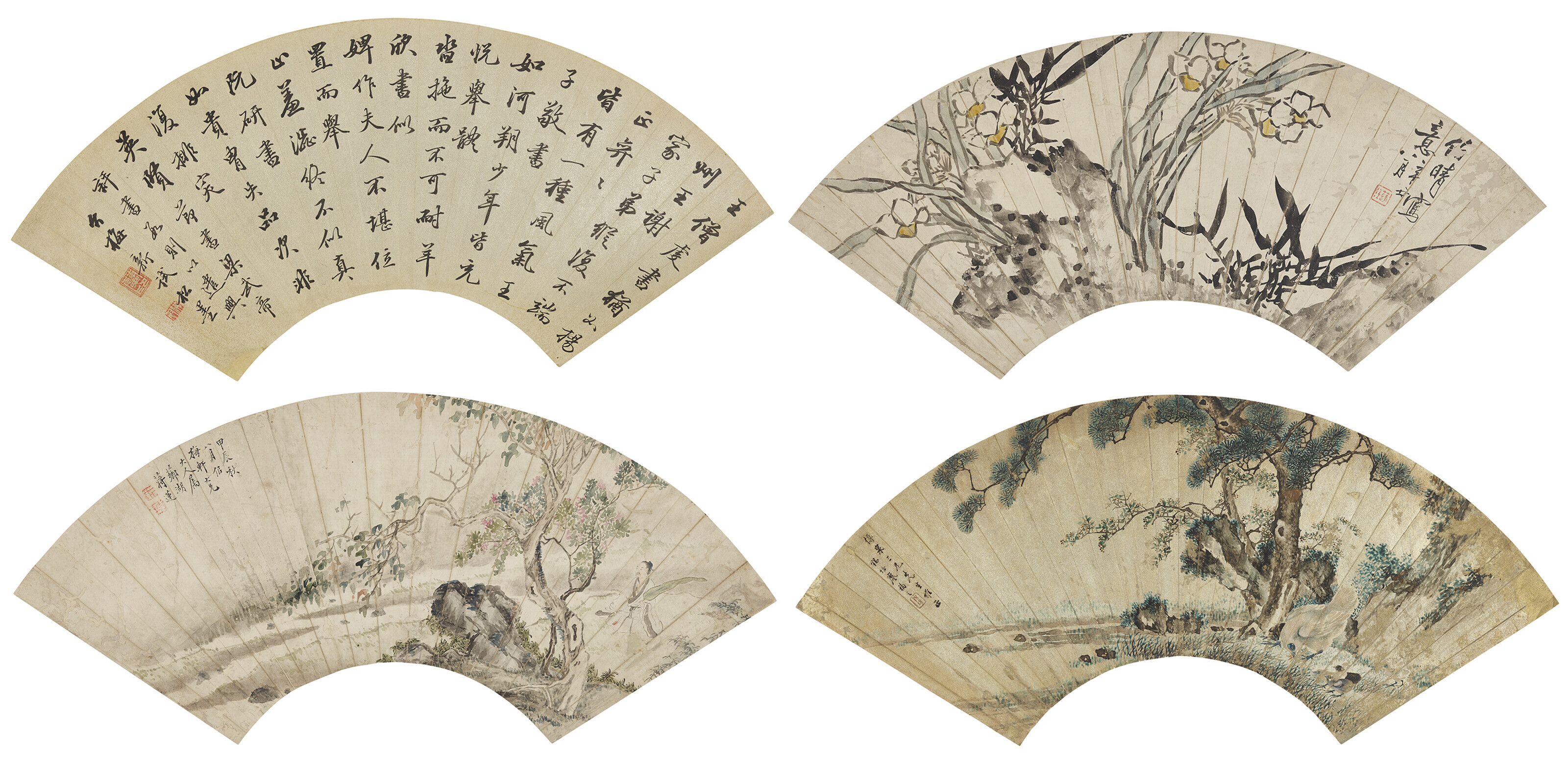 JIANG LIAN (CIRCA 1818-1850) / XIONG JINGXING (1791-1856) / LIAO FUZHI ...