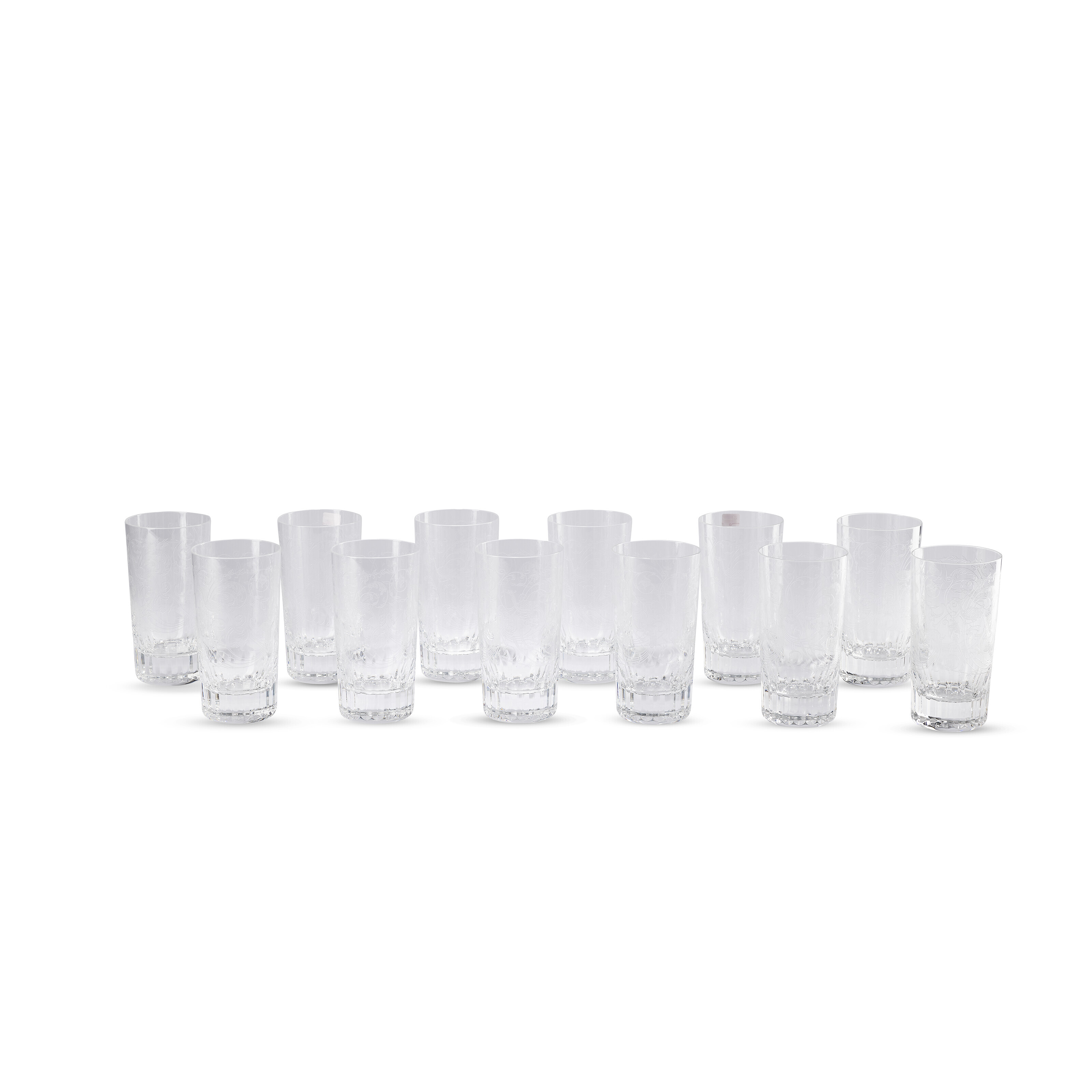 SET OF TWELVE BACARRAT 'PARME' HIGHBALL GLASS, | Christie’s