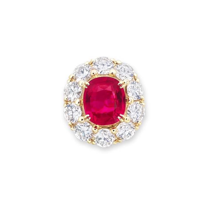RUBY AND DIAMOND RING