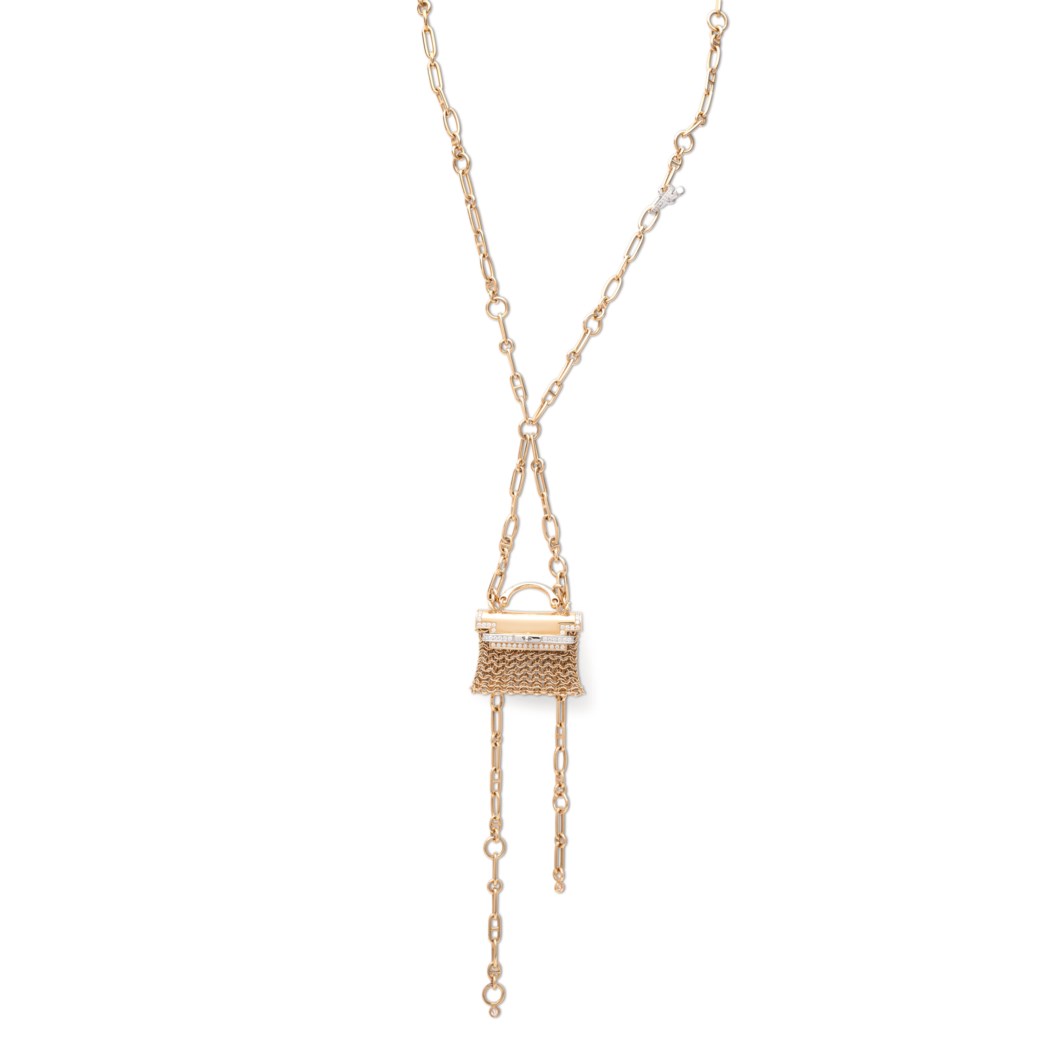A LIMITED EDITION 18K ROSE GOLD & DIAMOND PRÉCIEUX KELLY NECKLACE ...