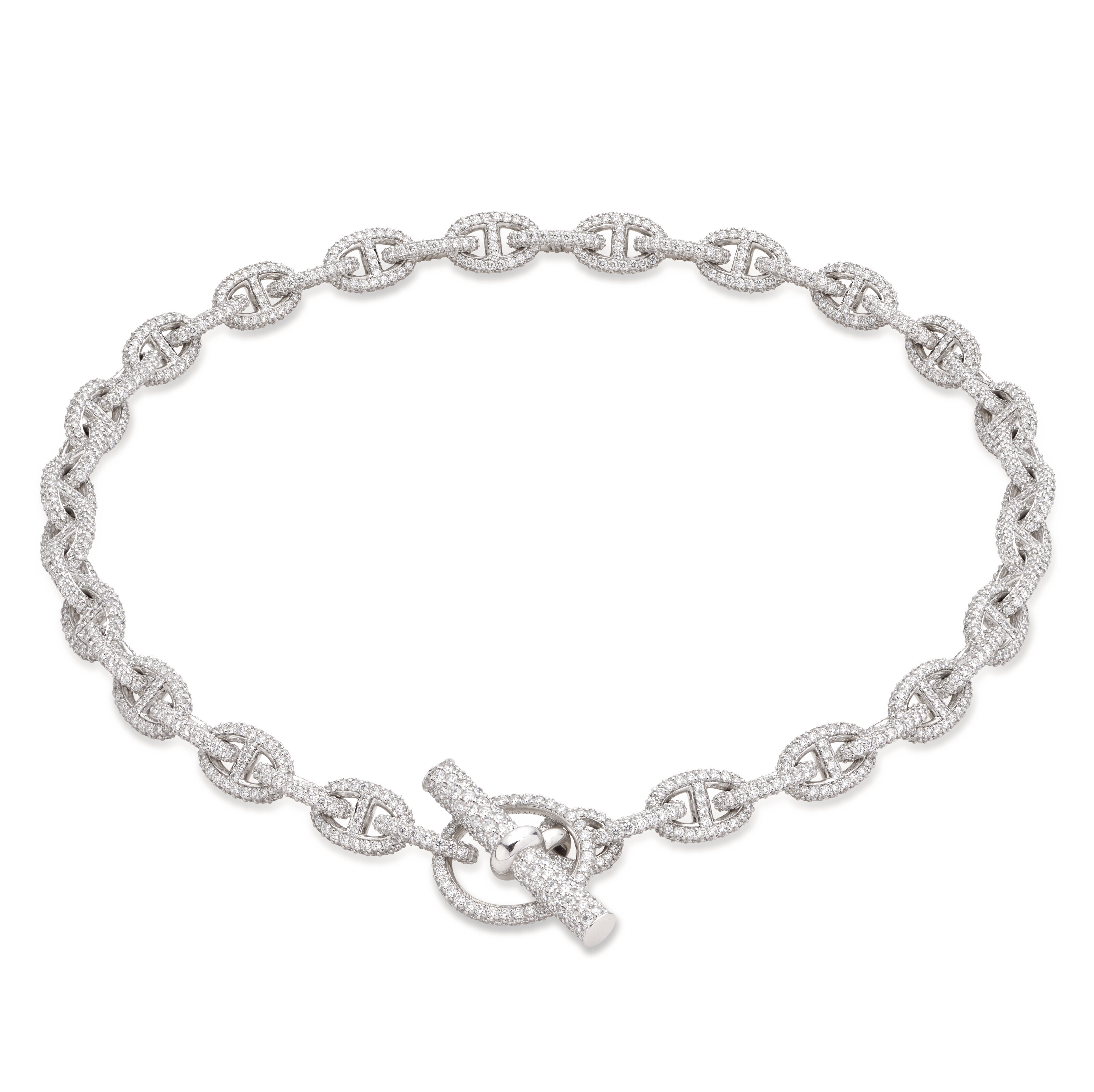 A LIMITED EDITION 18K ROSE GOLD & DIAMOND PRÉCIEUX KELLY NECKLACE ...