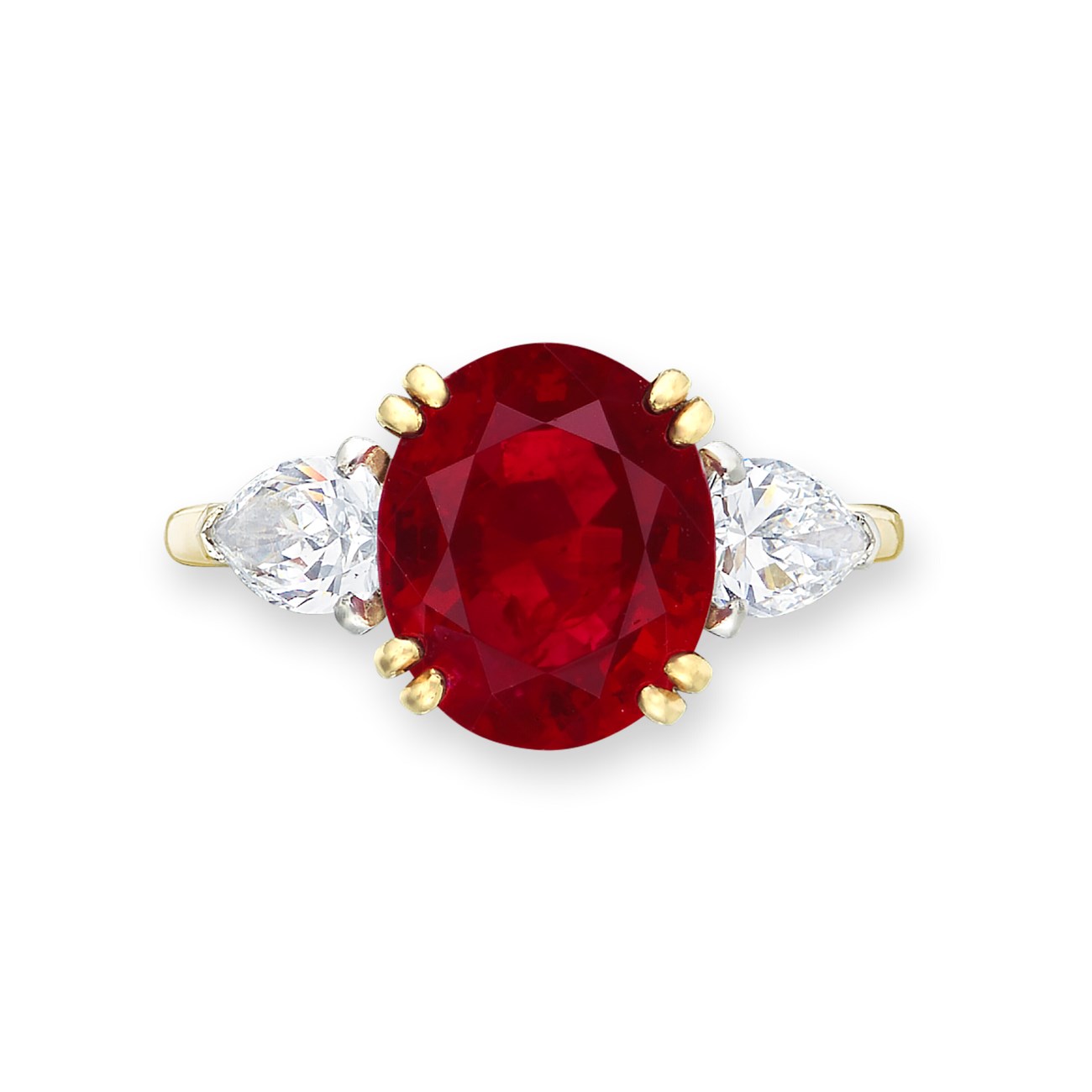 IMPORTANT RUBY AND DIAMOND RING, BY CARTIER | Christie's