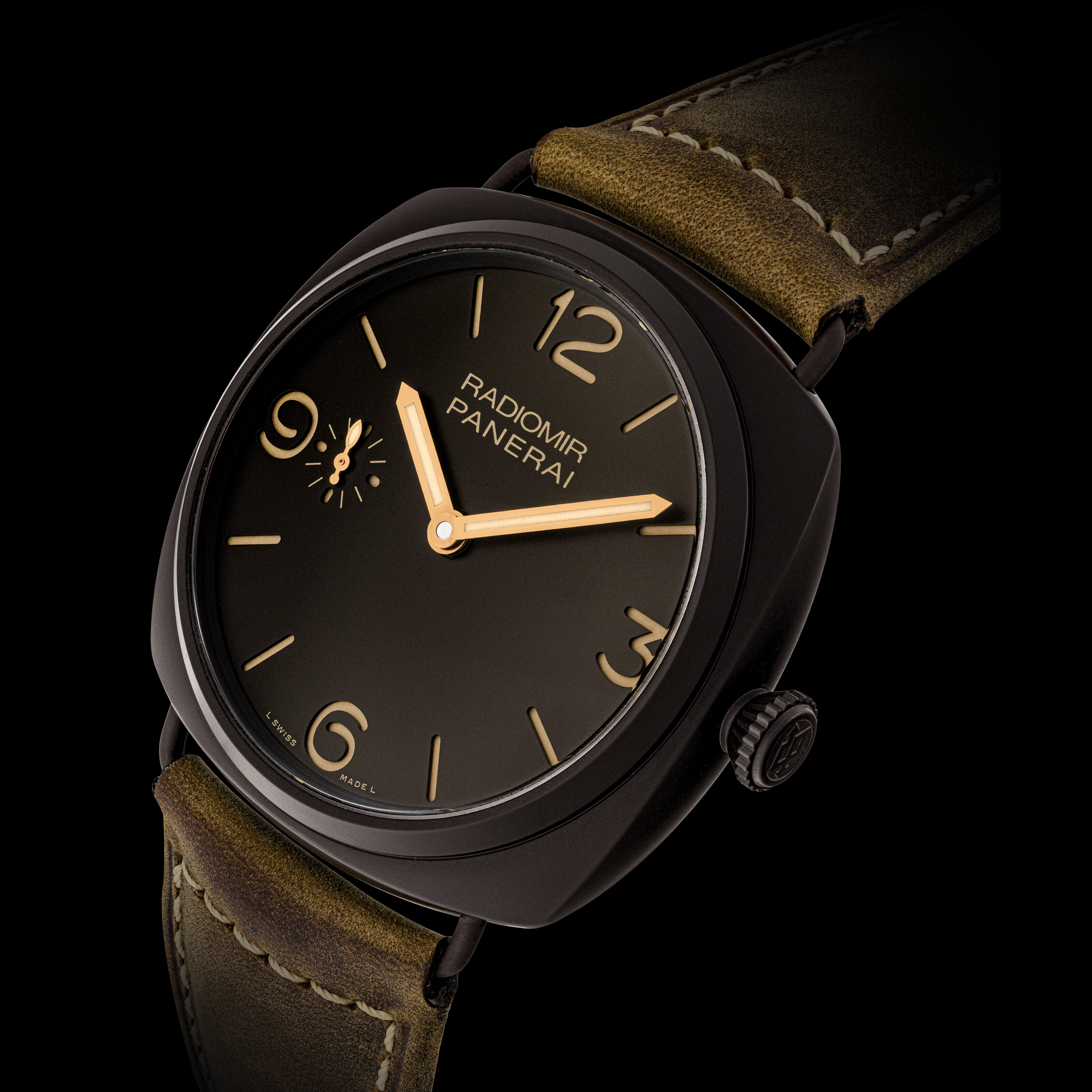 PANERAI, REF. PAM00504, CERAMIC AND ALUMINIUM, RADIOMIR COMPOSITE 3 ...