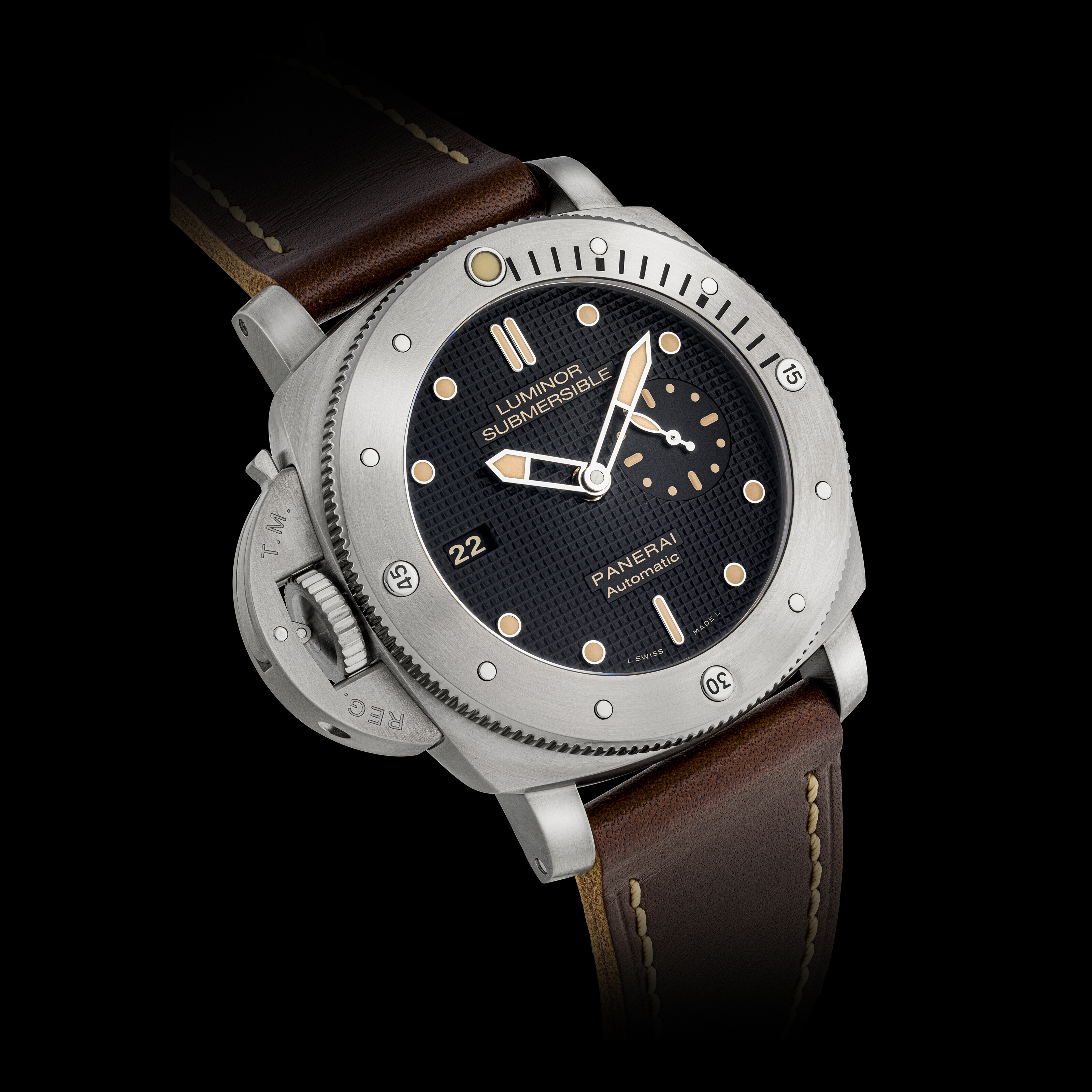 PANERAI, REF. PAM00569, LIMITED EDITION OF 1000 PIECES, TITANIUM ...