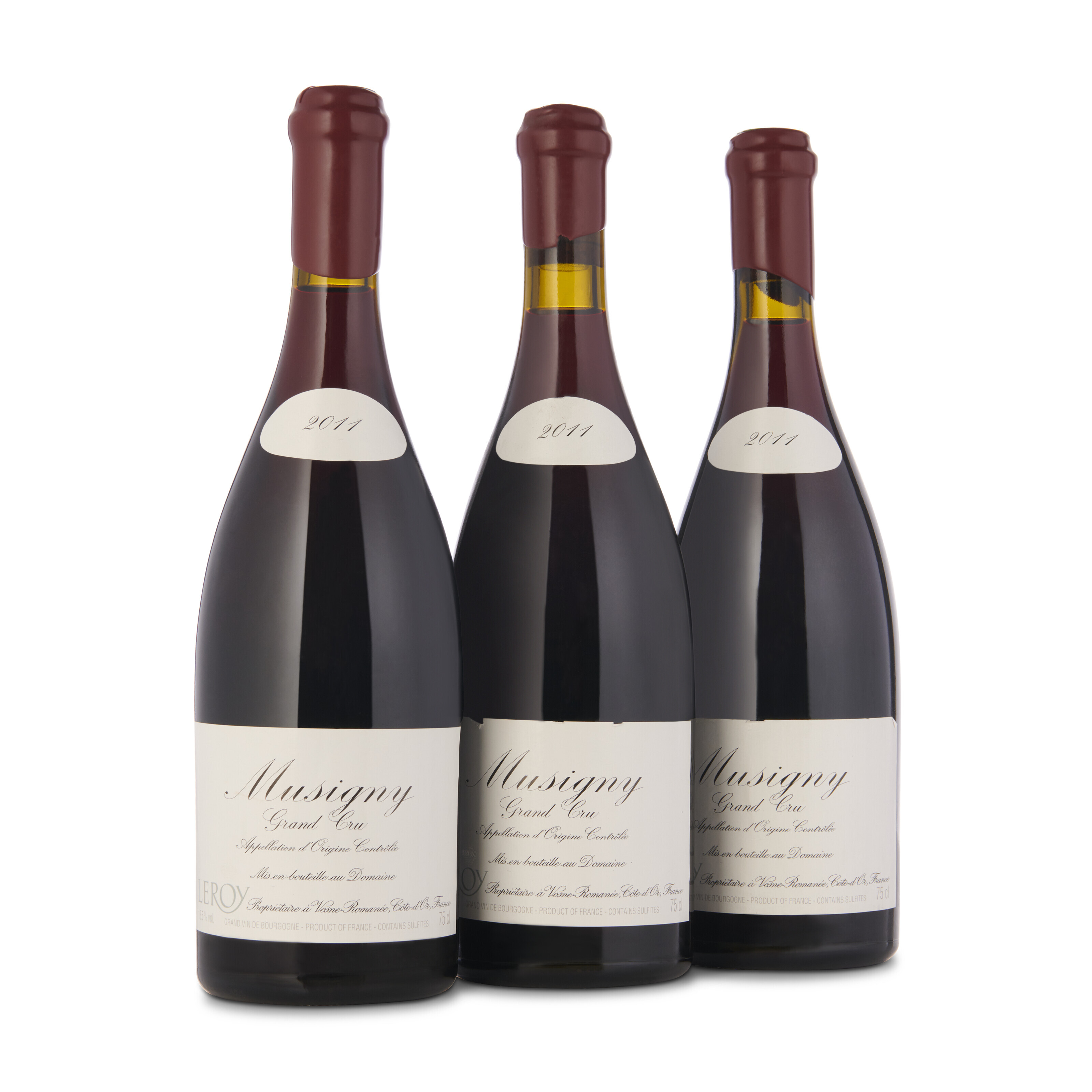Domaine Leroy, Musigny 2011, Grand Cru, Cote de NuitsLevels: 1.5cm. 892 ...