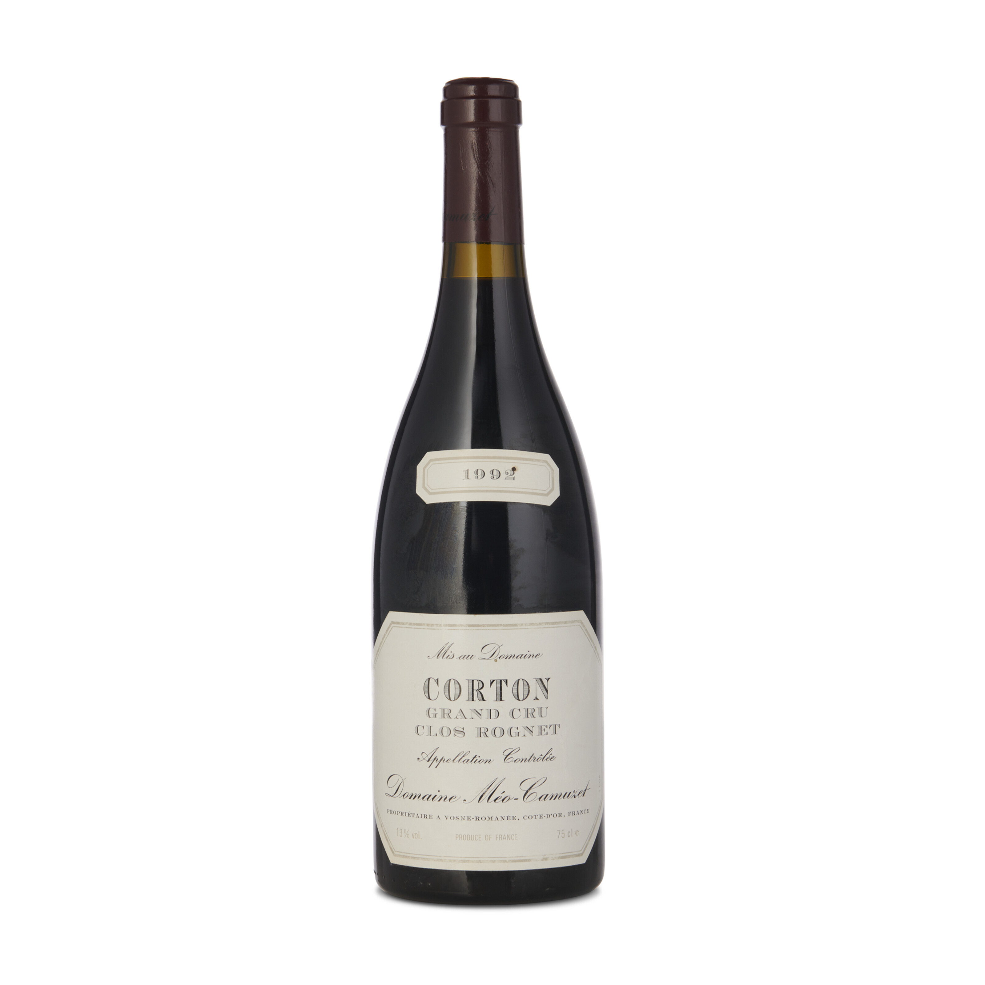 Domaine Méo-Camuzet, Corton Clos Rognet 1992, Grand Cru, Côte de ...
