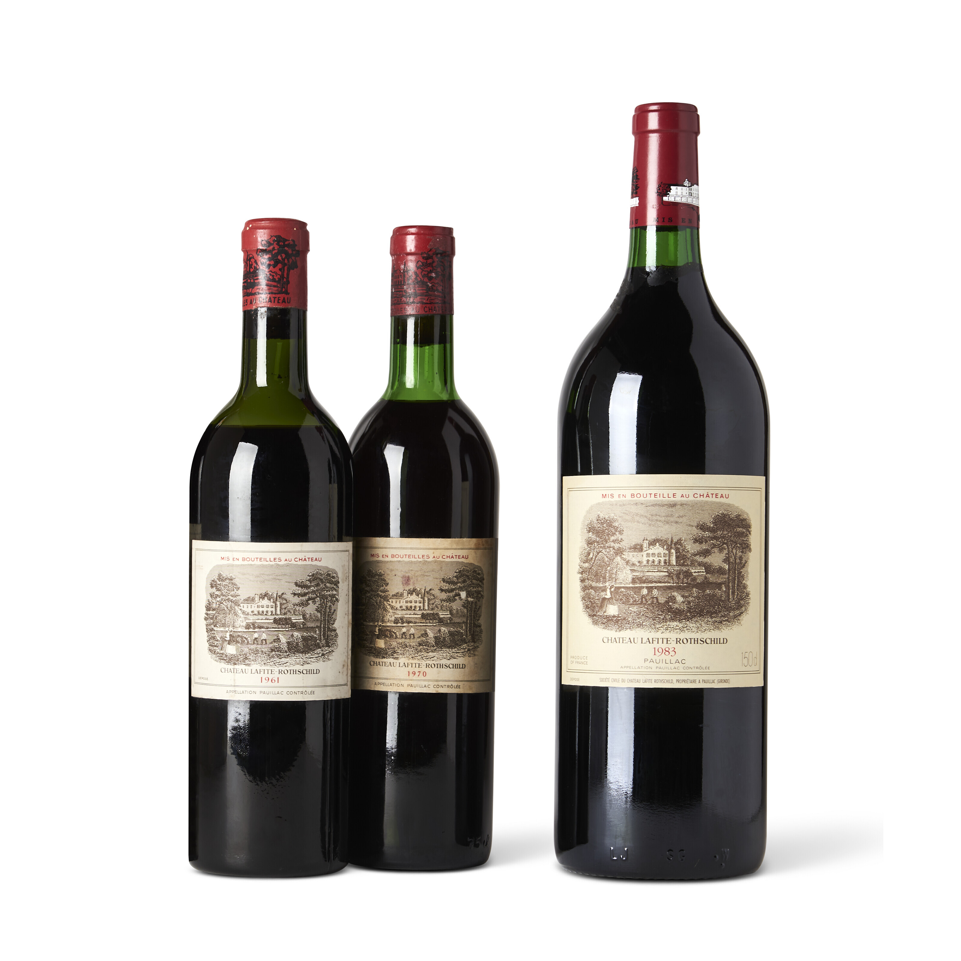 Château Lafite-Rothschild 1970, Pauillac, 1er cru classéBin-soiled and ...