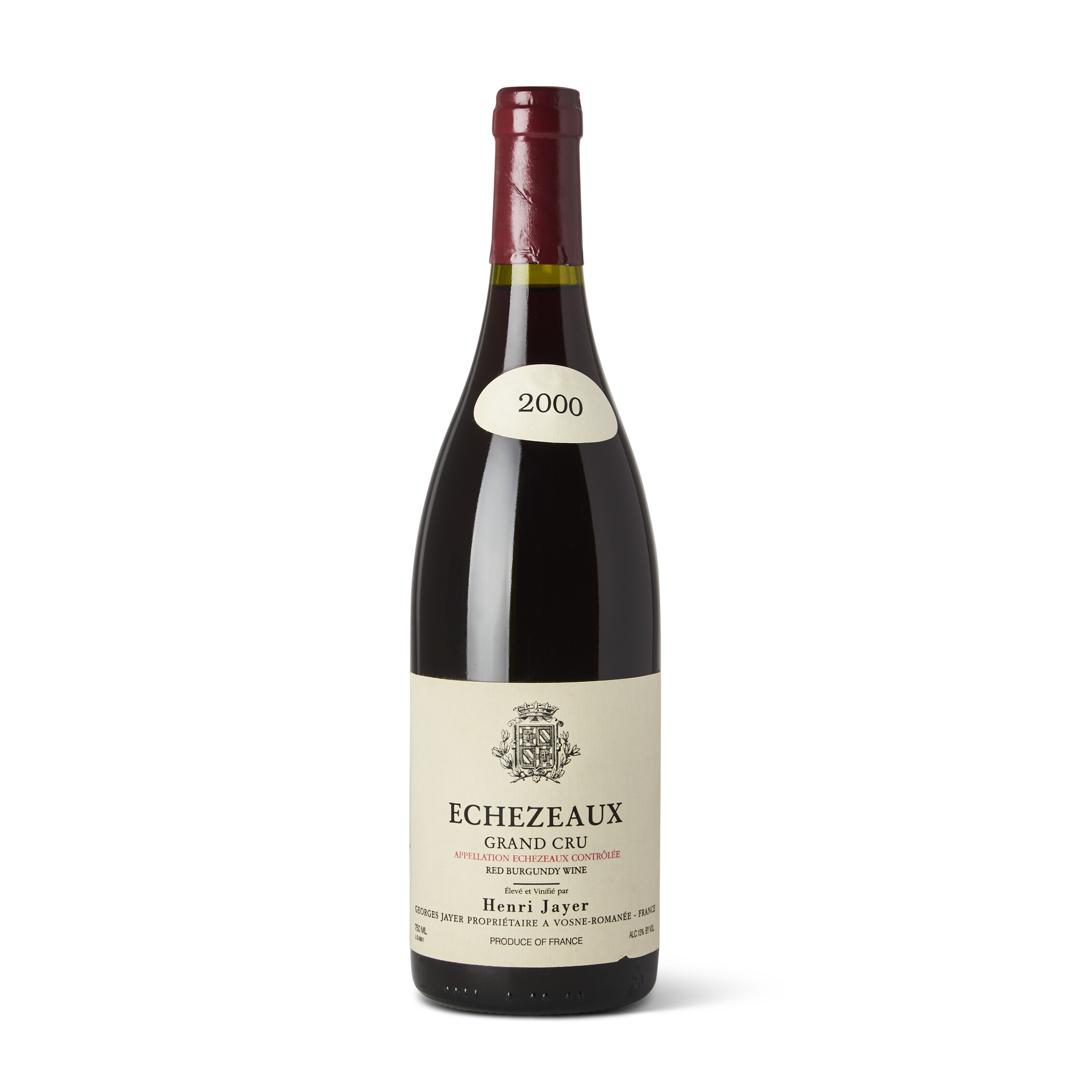 Henri Jayer for Georges Jayer, Echézeaux 2000, Grand Cru, Côte de ...