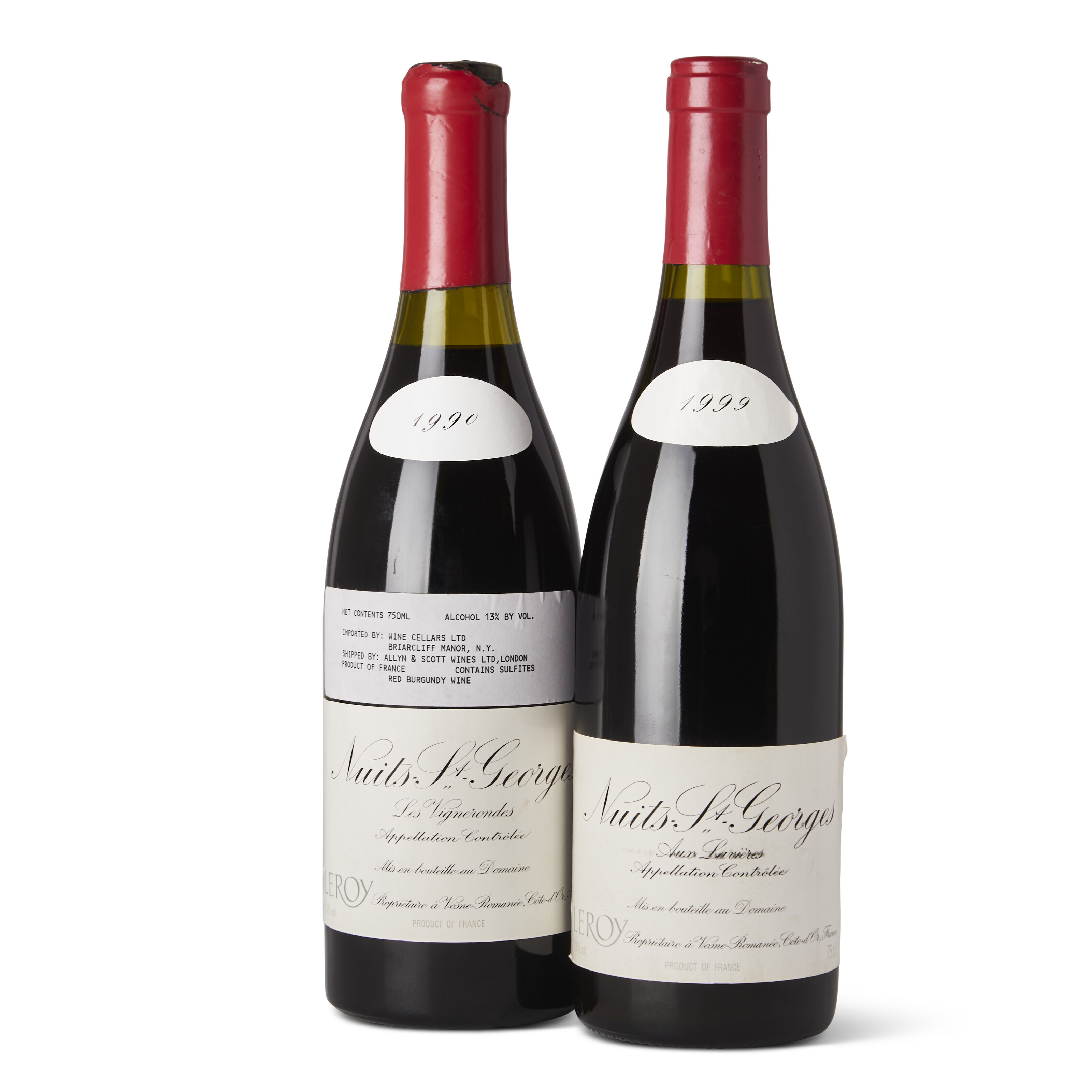 Domaine Leroy, Nuits-Saint-Georges Aux Lavières 1999, Côte de ...