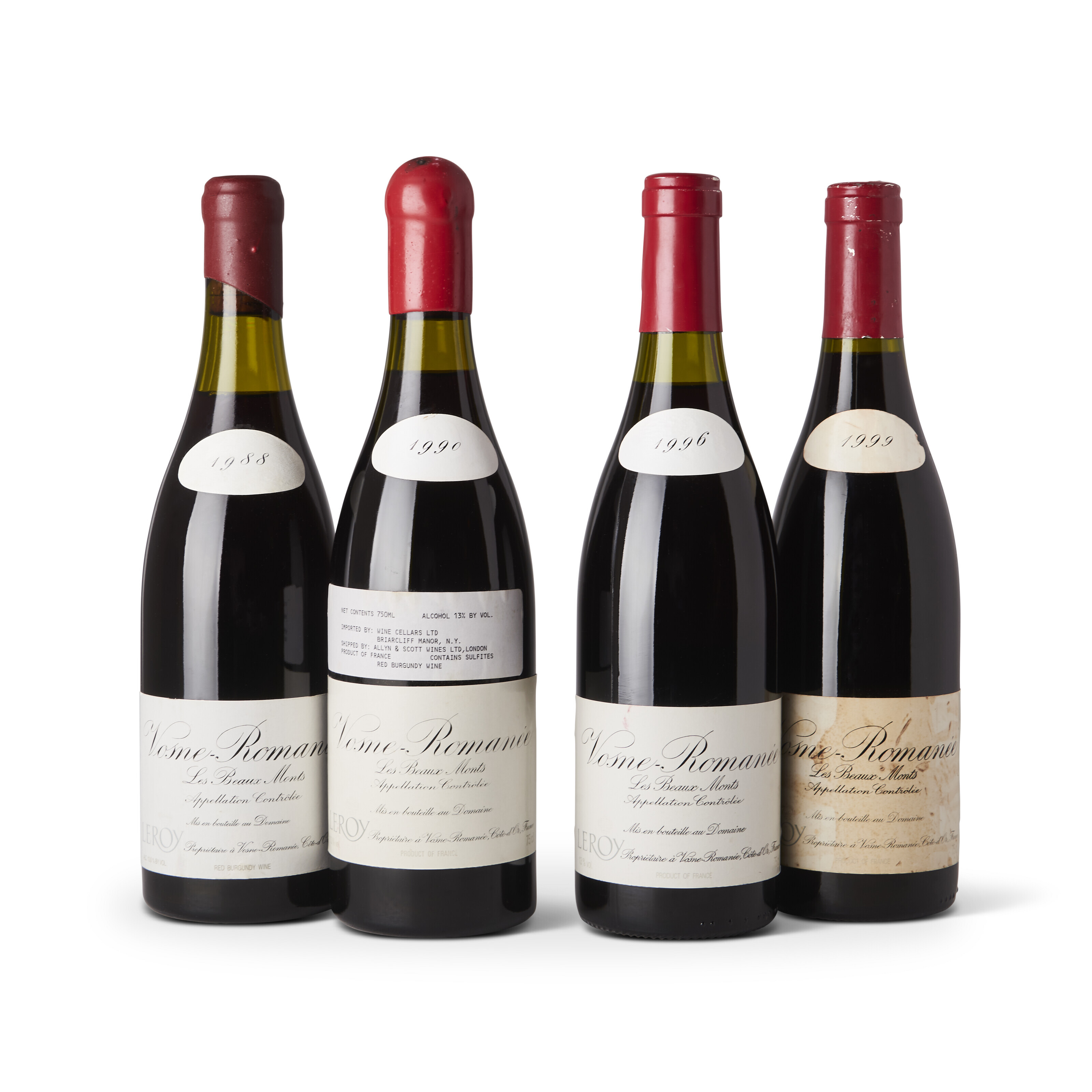 Domaine Leroy, Vosne-Romanée Les Beaux Monts 1988, 1er Cru, Côte de ...