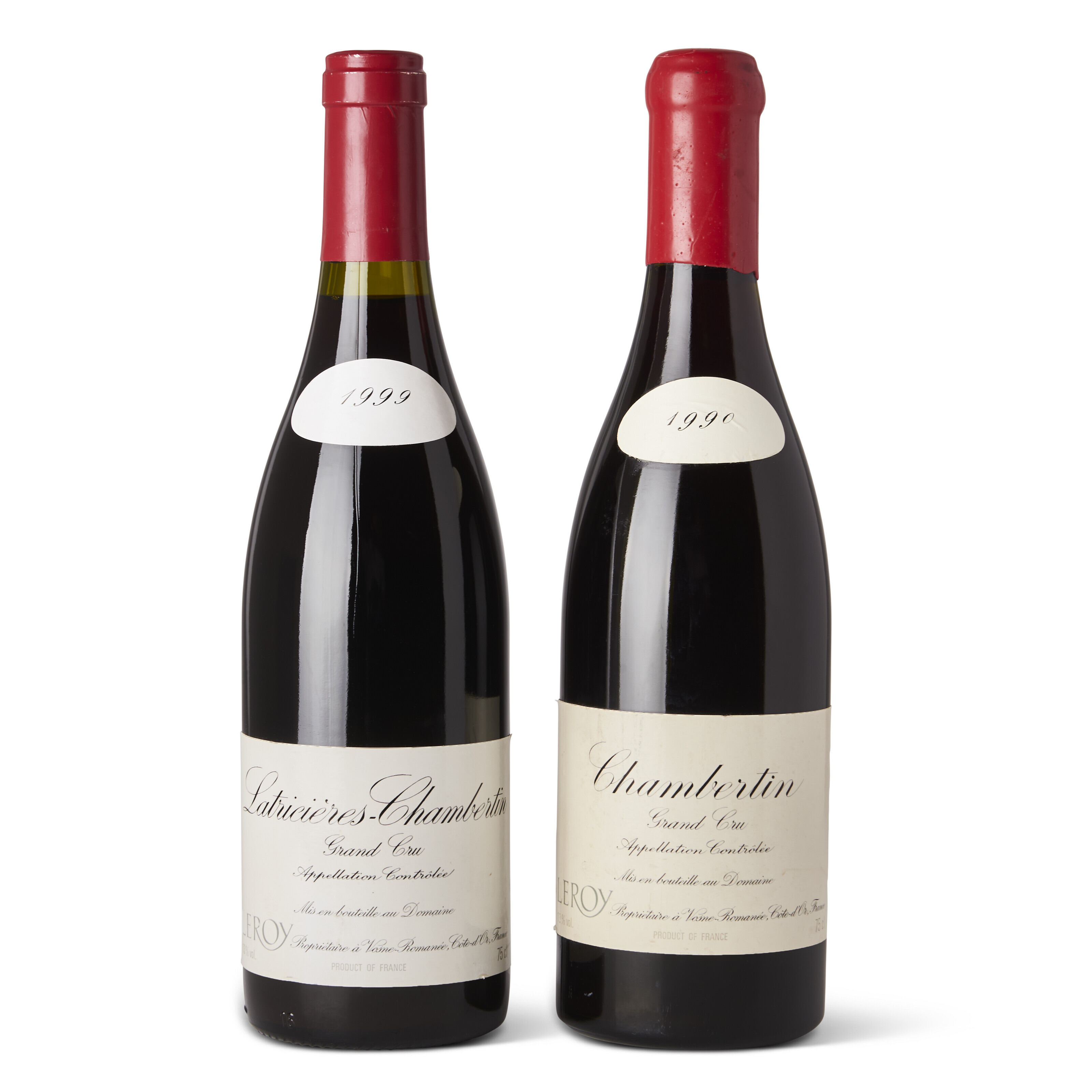 Domaine Leroy, Latricières-Chambertin 1999, Grand Cru, Côte de ...