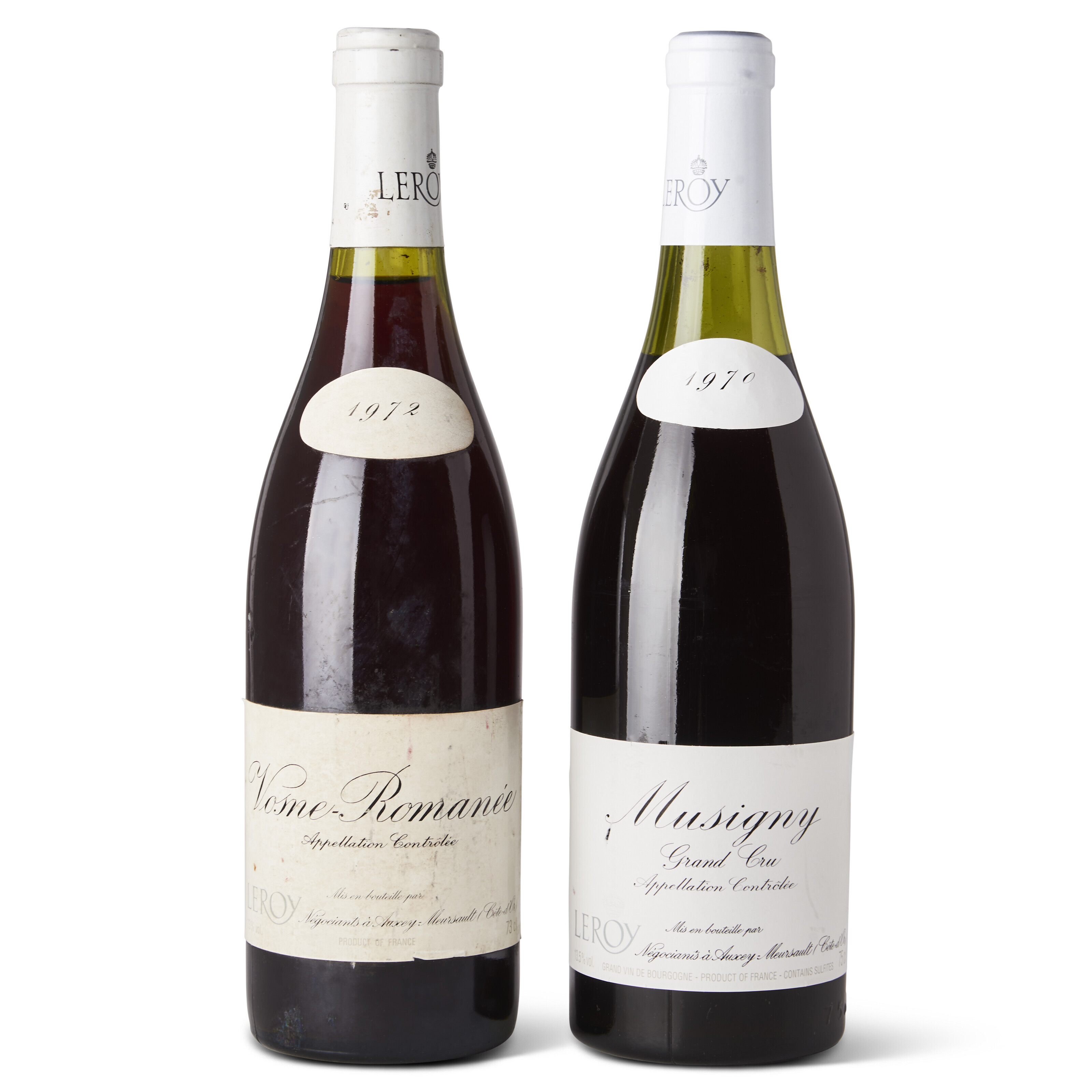 Domaine Leroy, Musigny 1970, Grand Cru, Cote de NuitsSlightly damaged ...