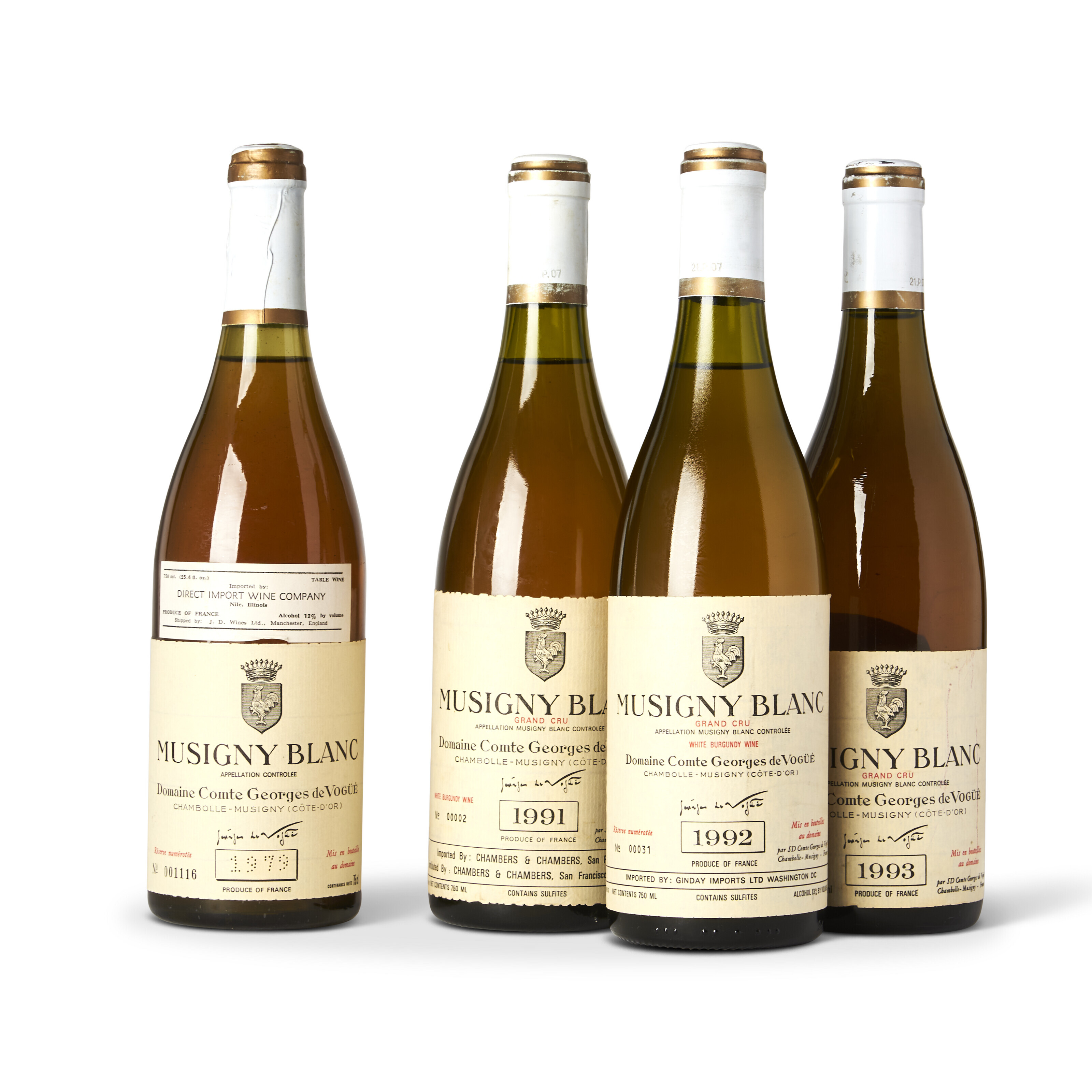 Domaine Comte Georges de Vogüé, Musigny Blanc 1979, Grand Cru, Côte de ...
