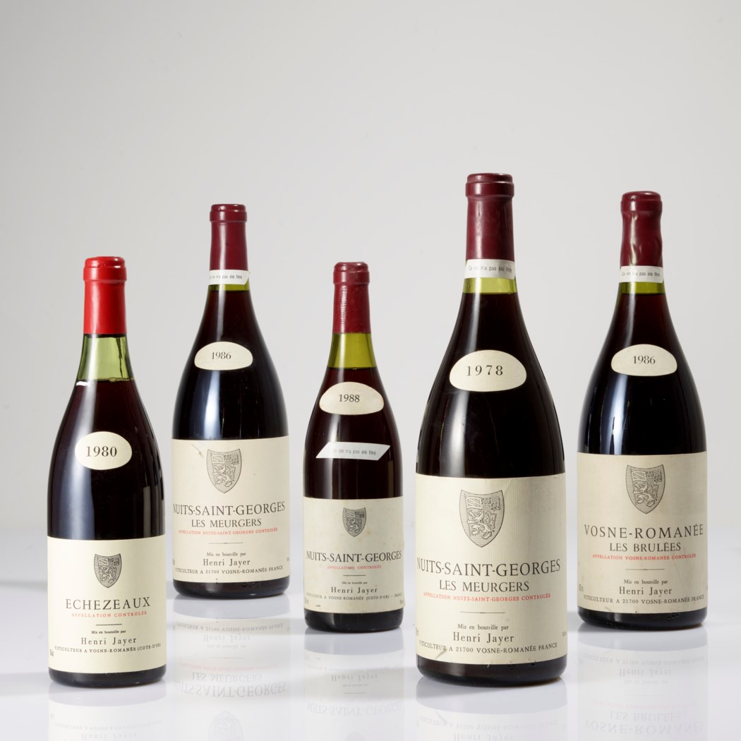 Henri Jayer, Nuits-Saint-Georges Les Murgers 1986 | Christie's