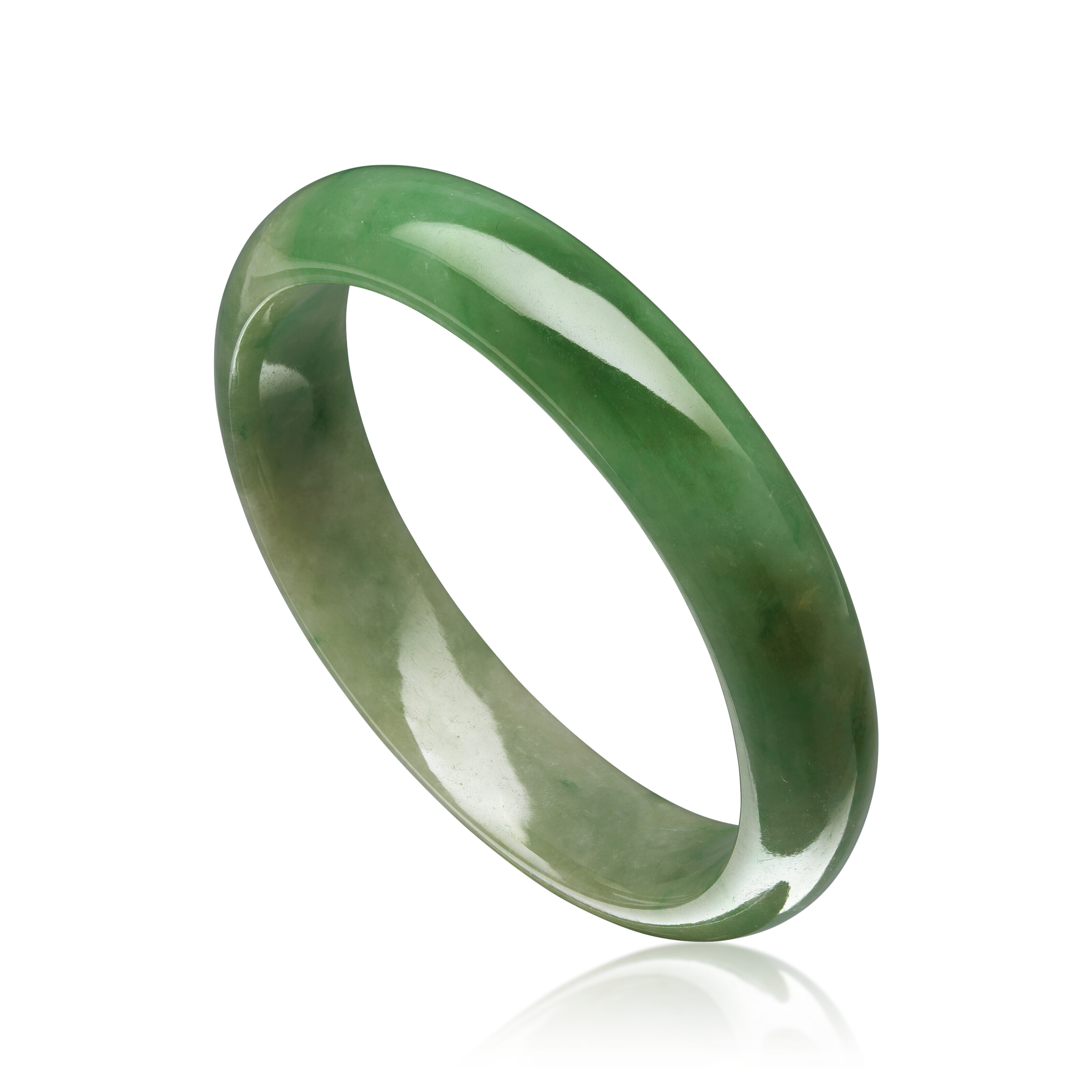 JADEITE BANGLE, | Christie’s