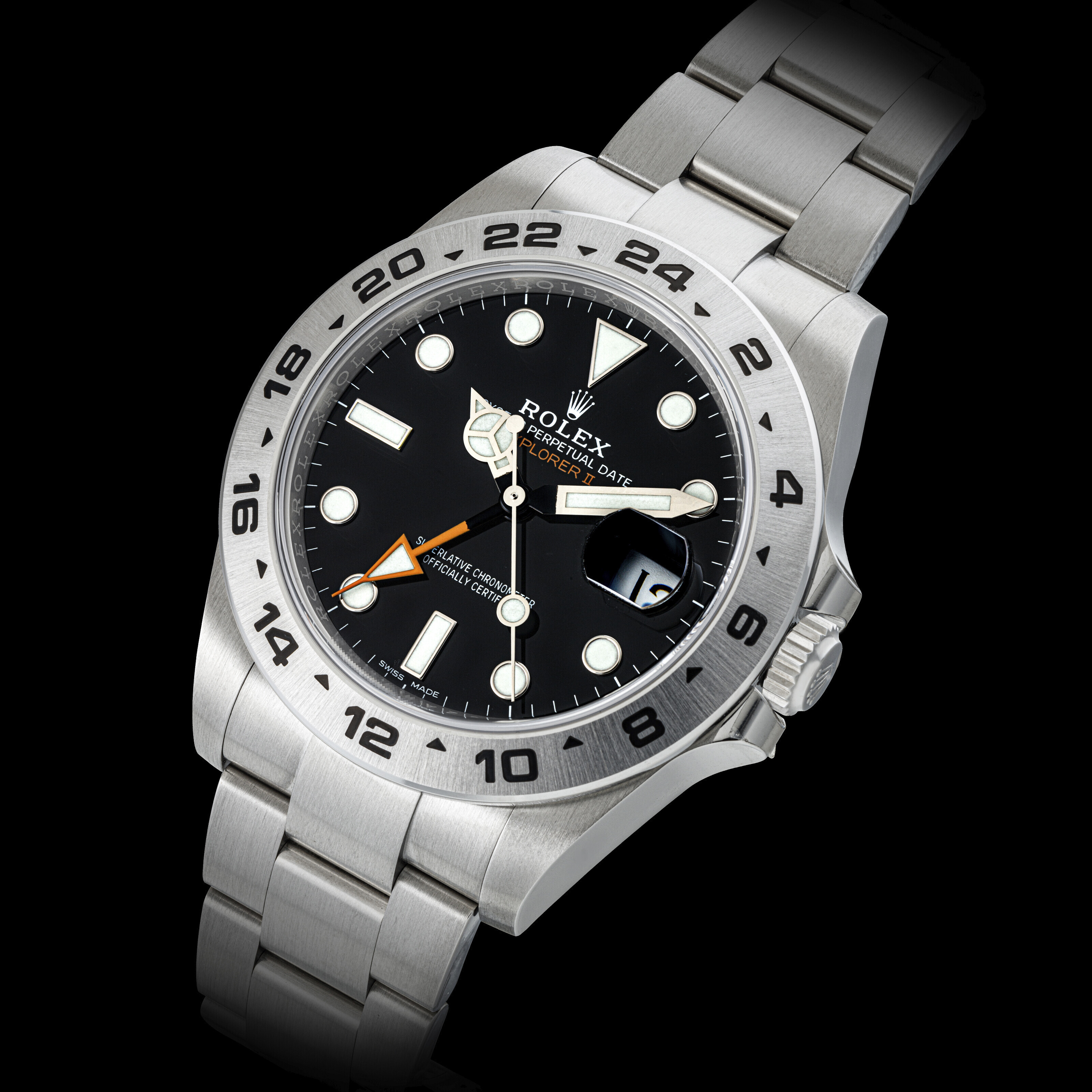 ROLEX, EXPLORER II BLACK DIAL, REF. 216570, In unworn condition ...