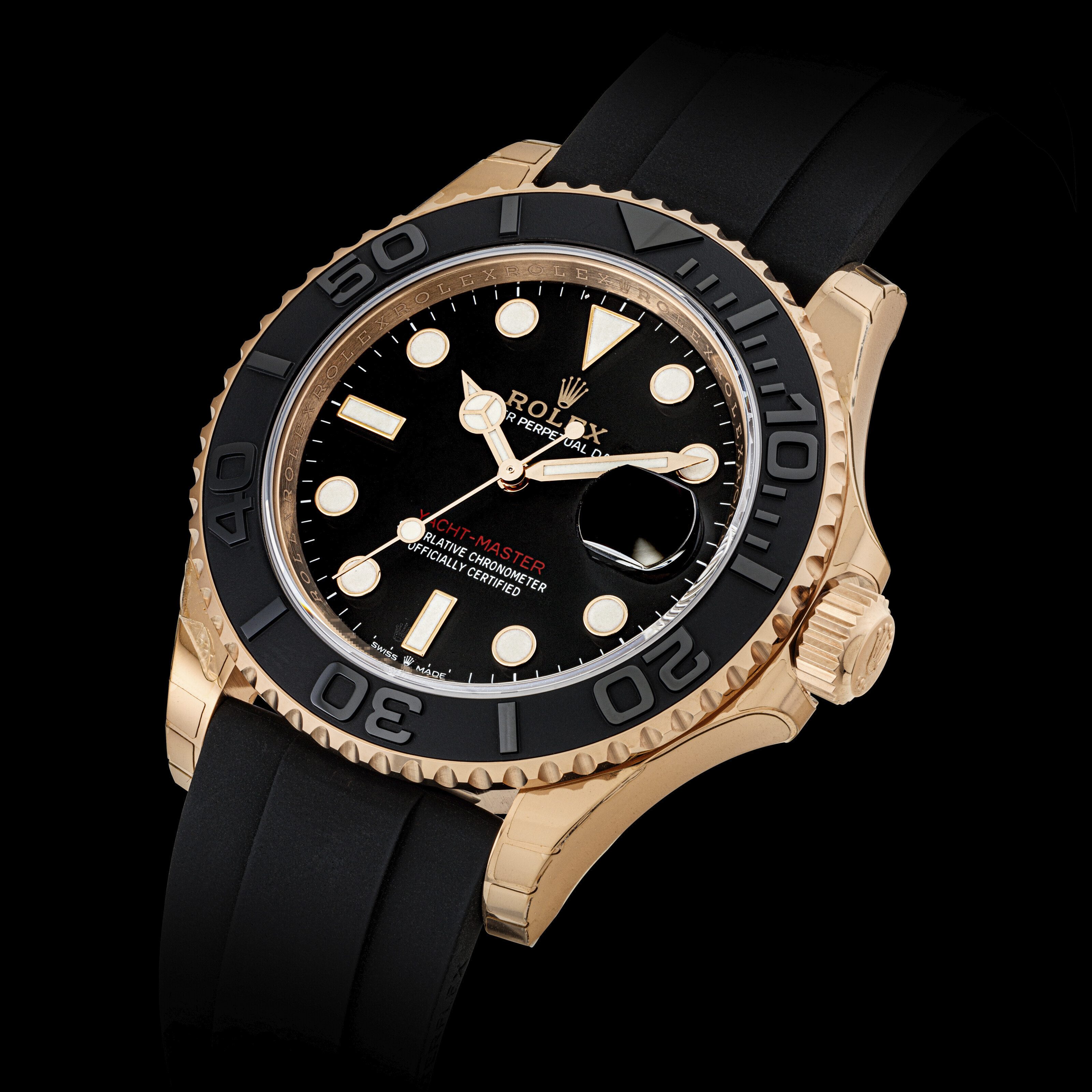 ROLEX, PINK GOLD YACHT-MASTER 40, REF. 126655, In unworn condition ...