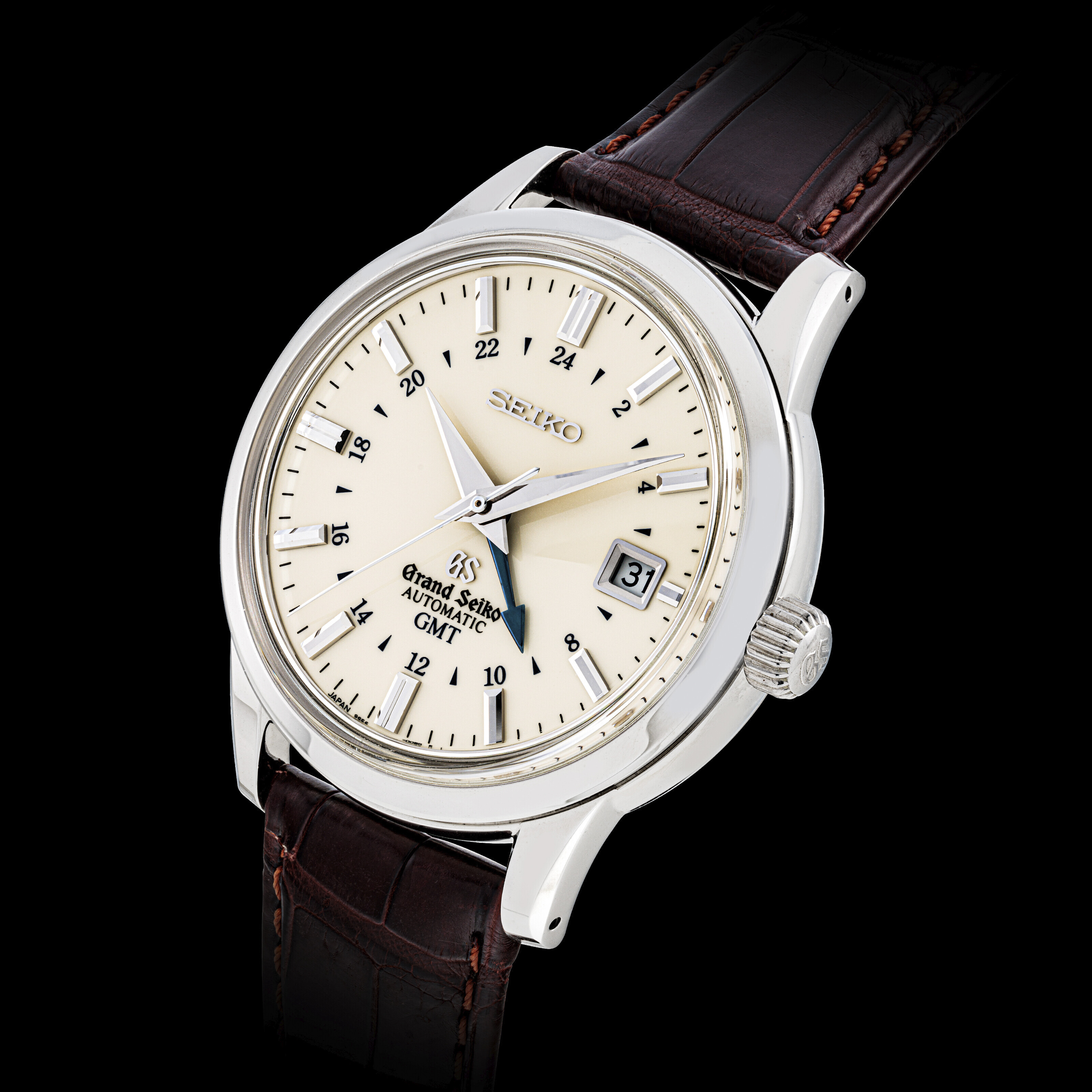 GRAND SEIKO, AUTOMATIC GMT, In unworn condition, certificate and box ...