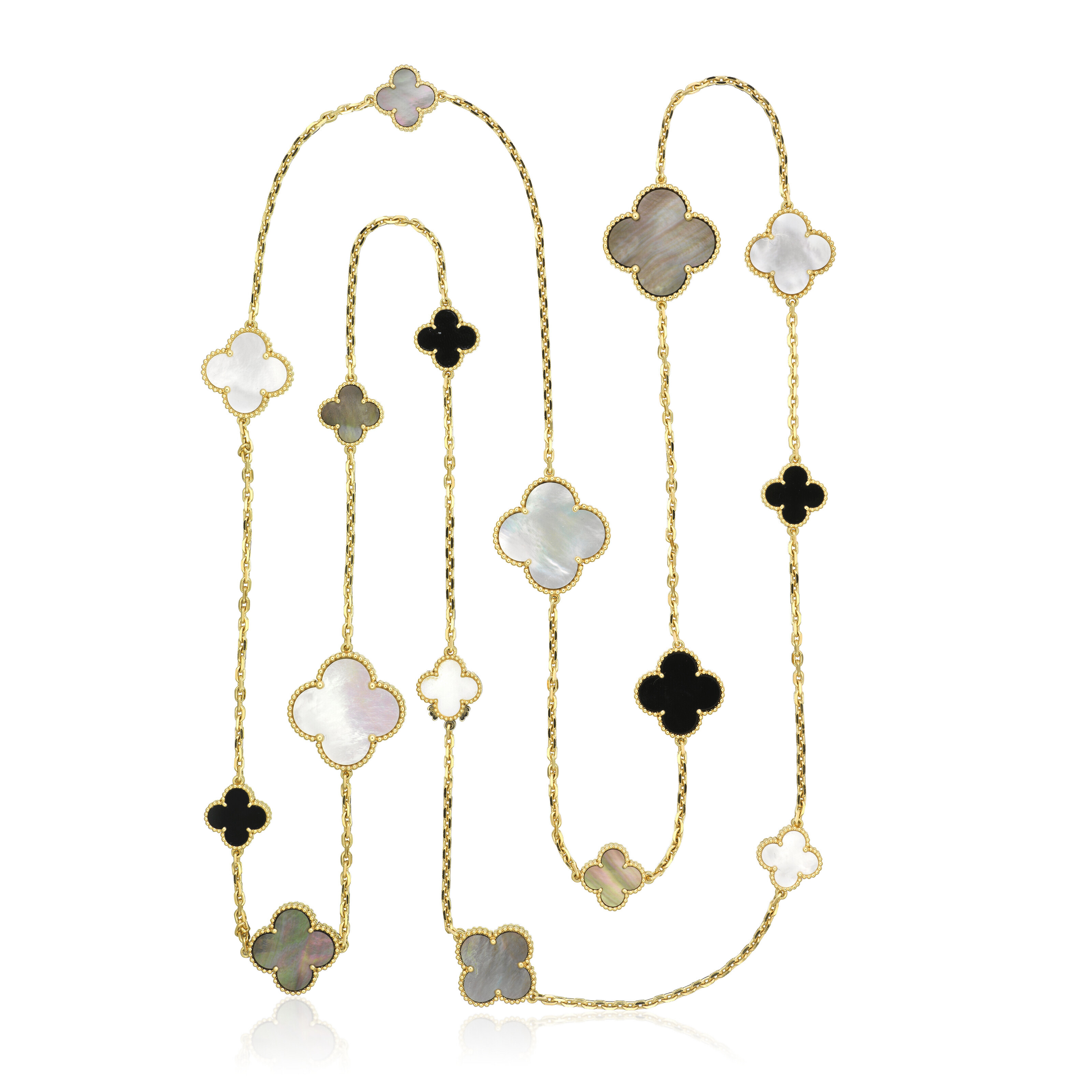 VAN CLEEF & ARPELS 'MAGIC ALHAMBRA' NECKLACE, | Christie’s