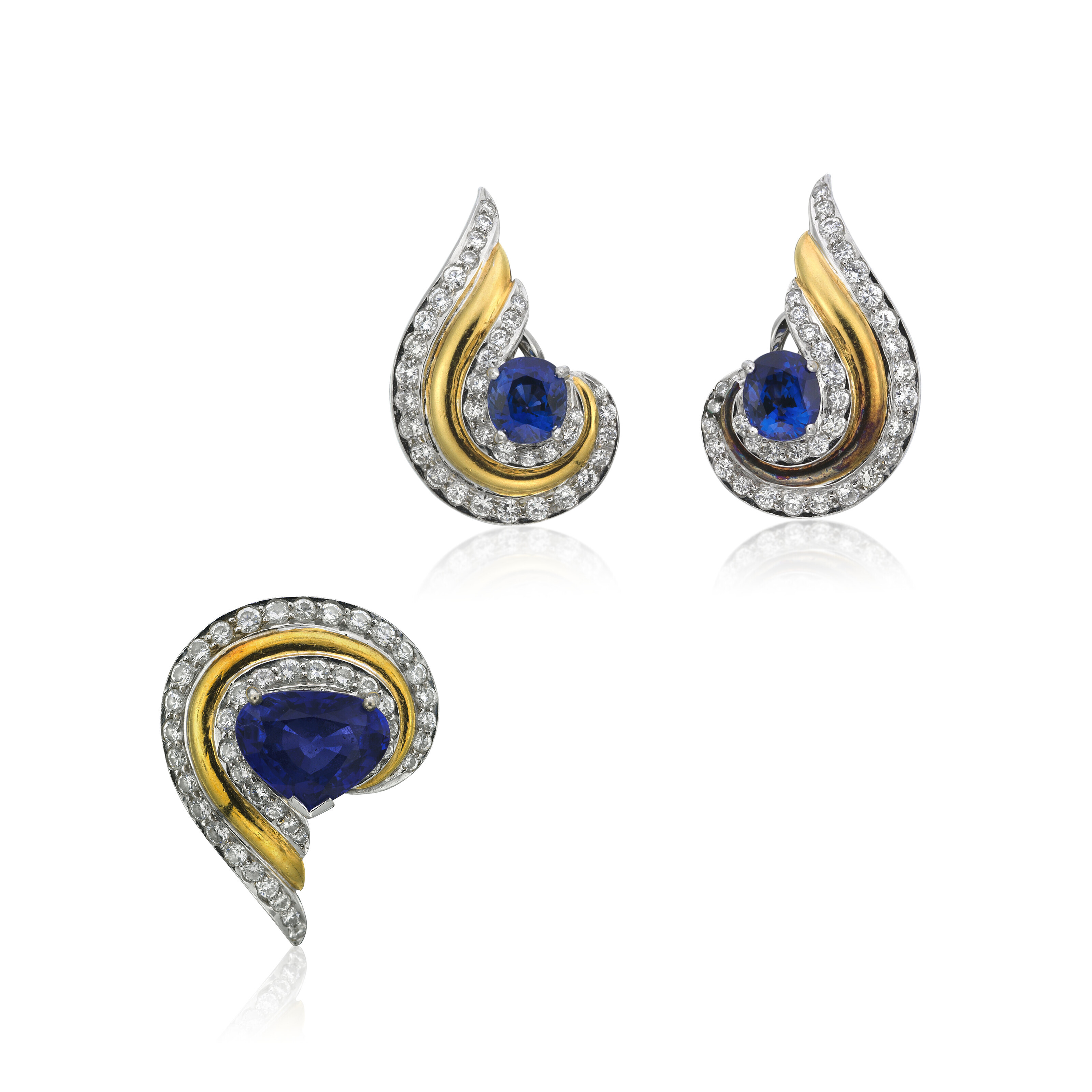 SET OF SAPPHIRE AND DIAMOND JEWELLERY, | Christie’s