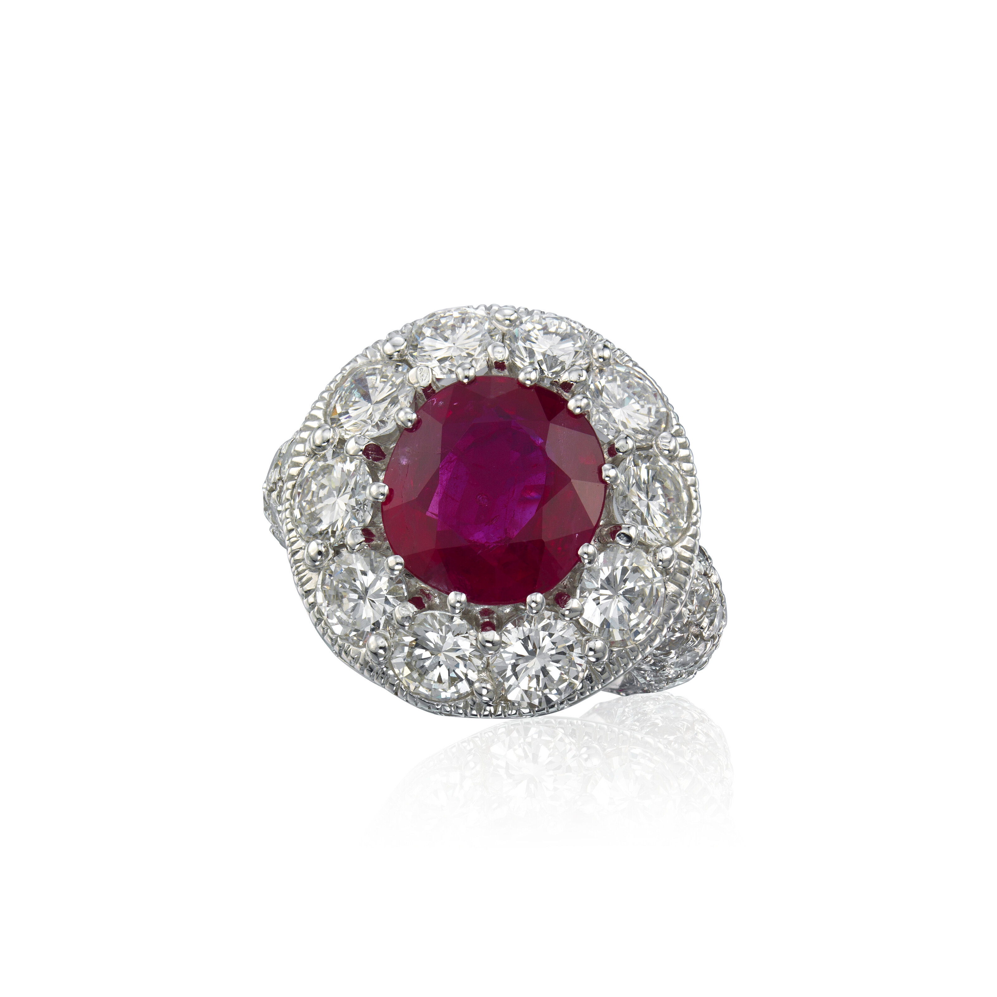 RUBY AND DIAMOND RING, | Christie’s