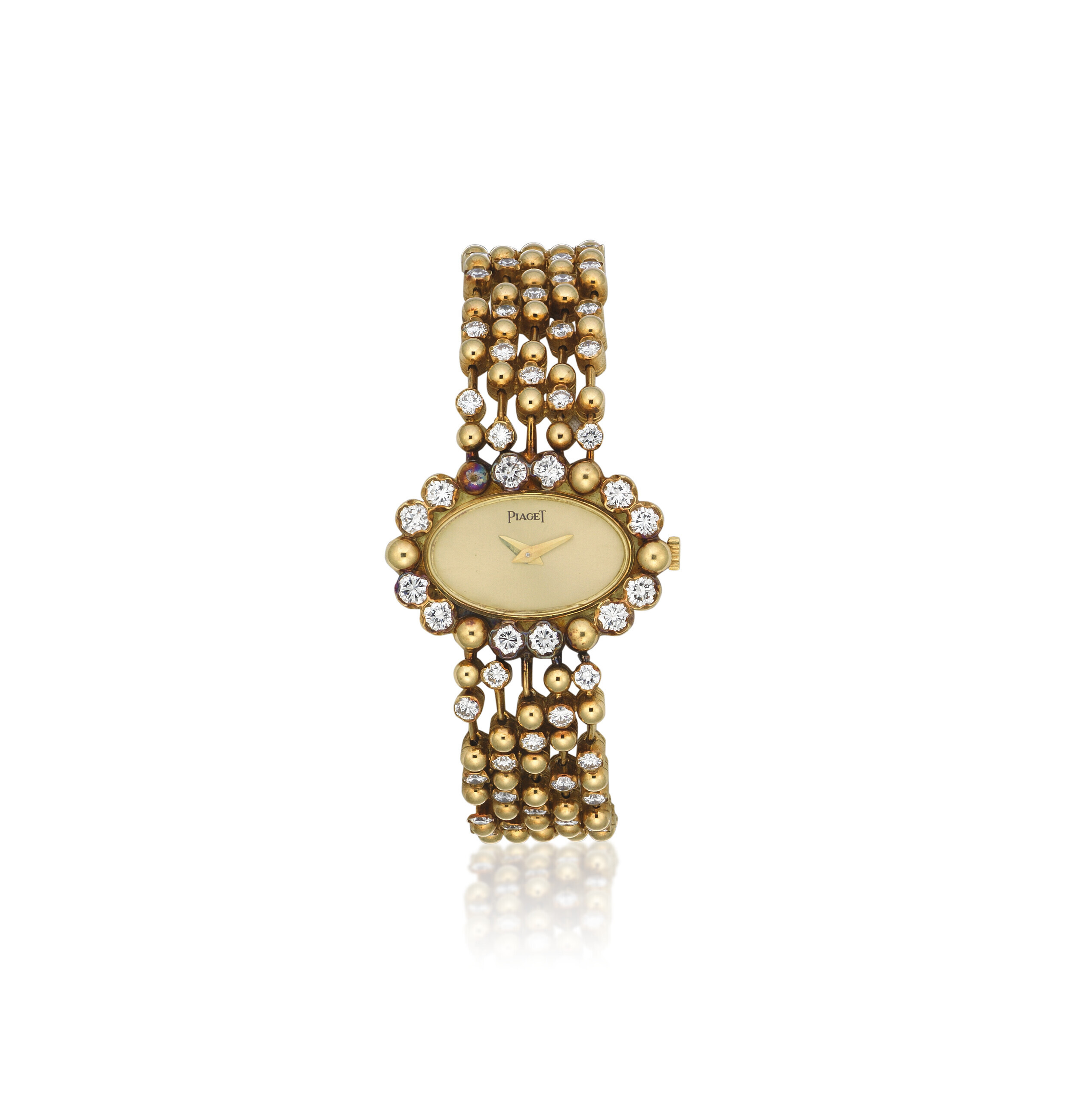 PIAGET DIAMOND AND GOLD WRISTWATCH, | Christie’s