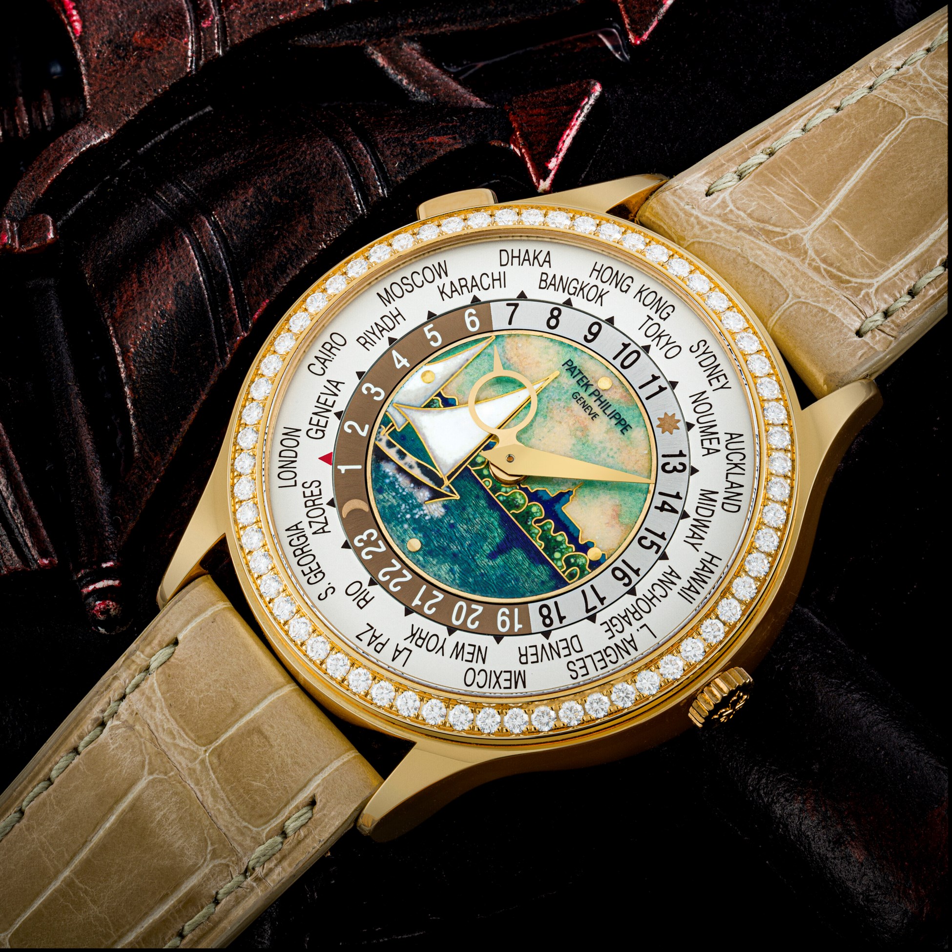 PATEK PHILIPPE. A LADY’S MAGNIFICENT AND EXTREMELY RARE LIMITED EDITION ...