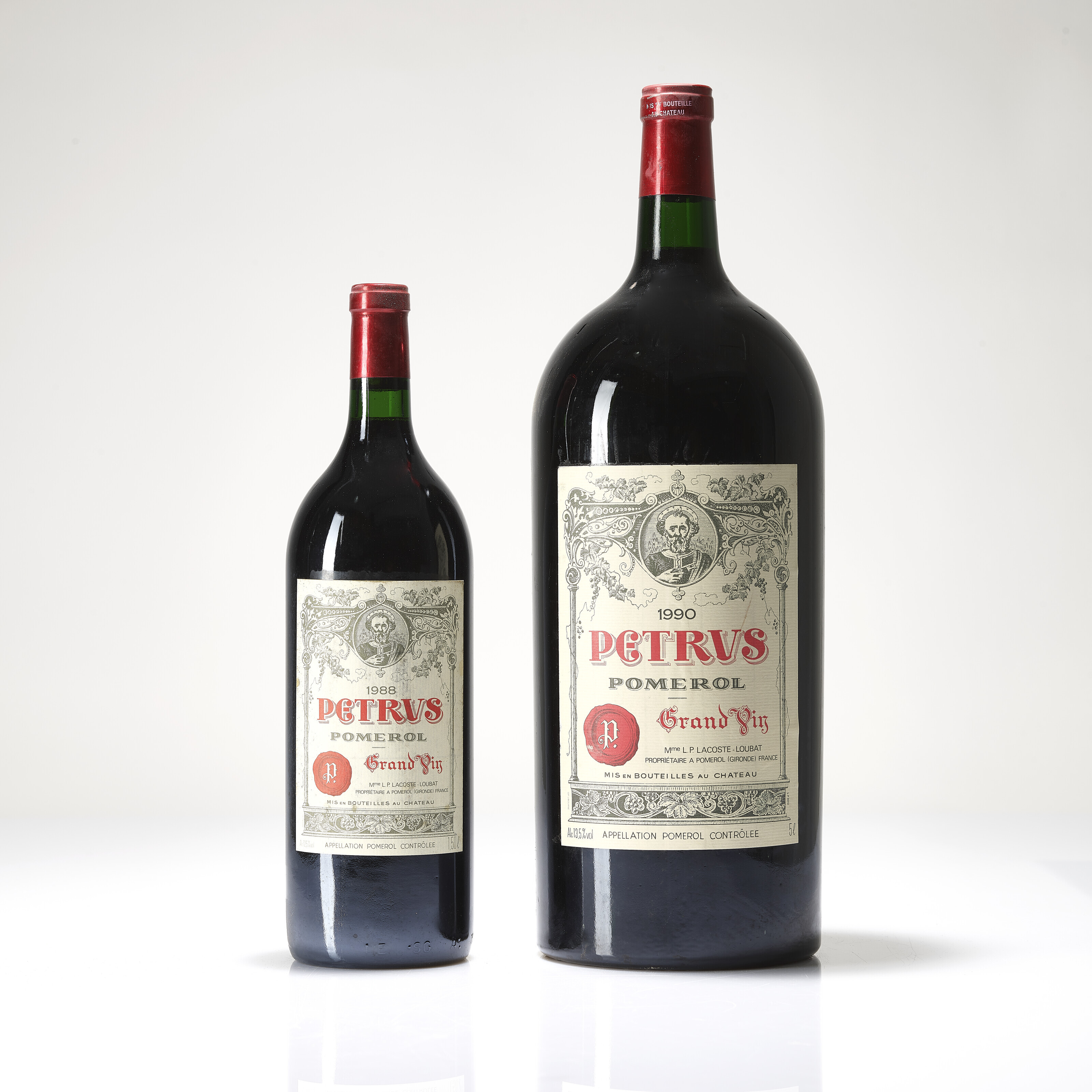 Petrus 1990, Pomerol, cru exceptionnelIn original wooden case. Very ...