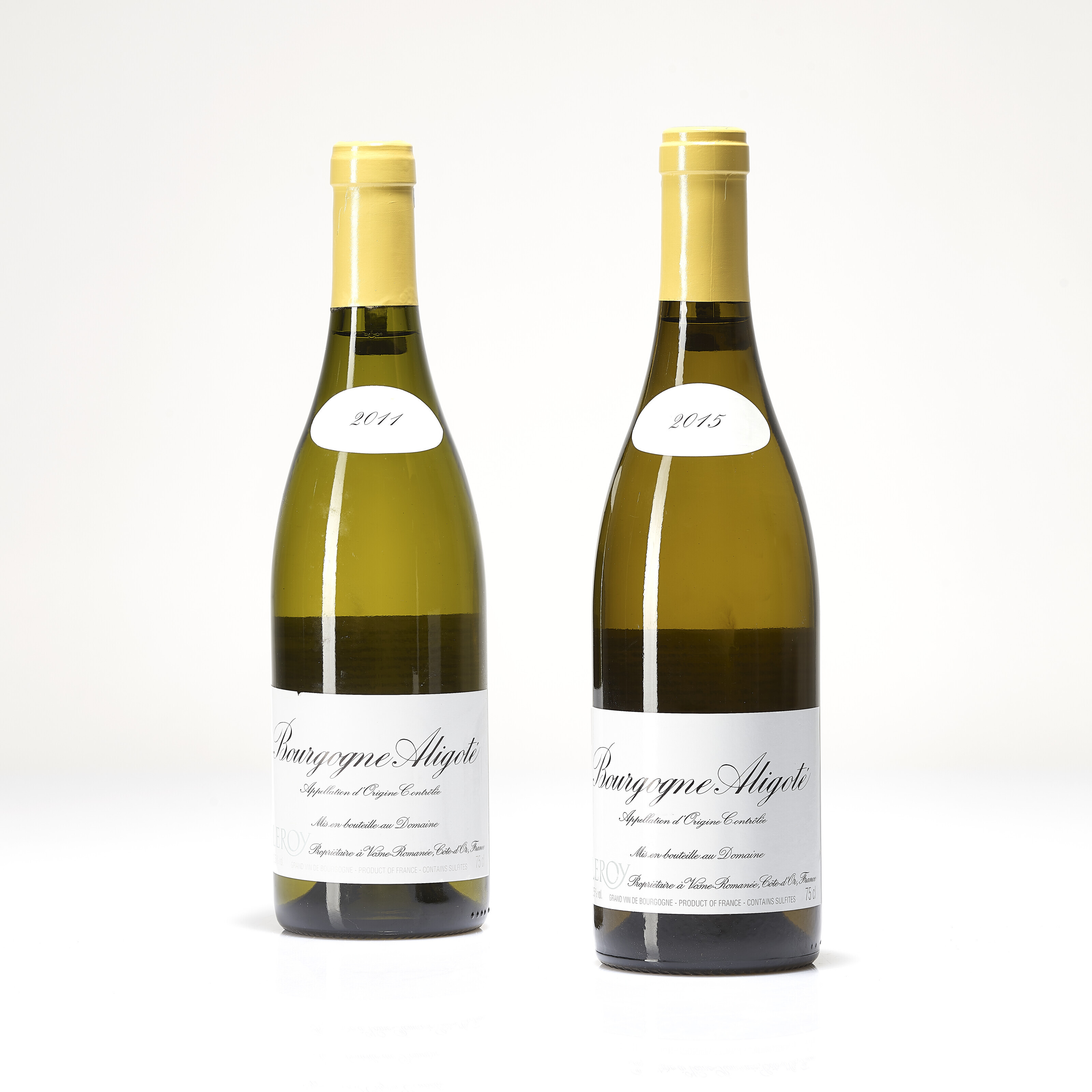 Domaine Leroy, Bourgogne Aligote 2015, BourgogneOne slightly damaged ...