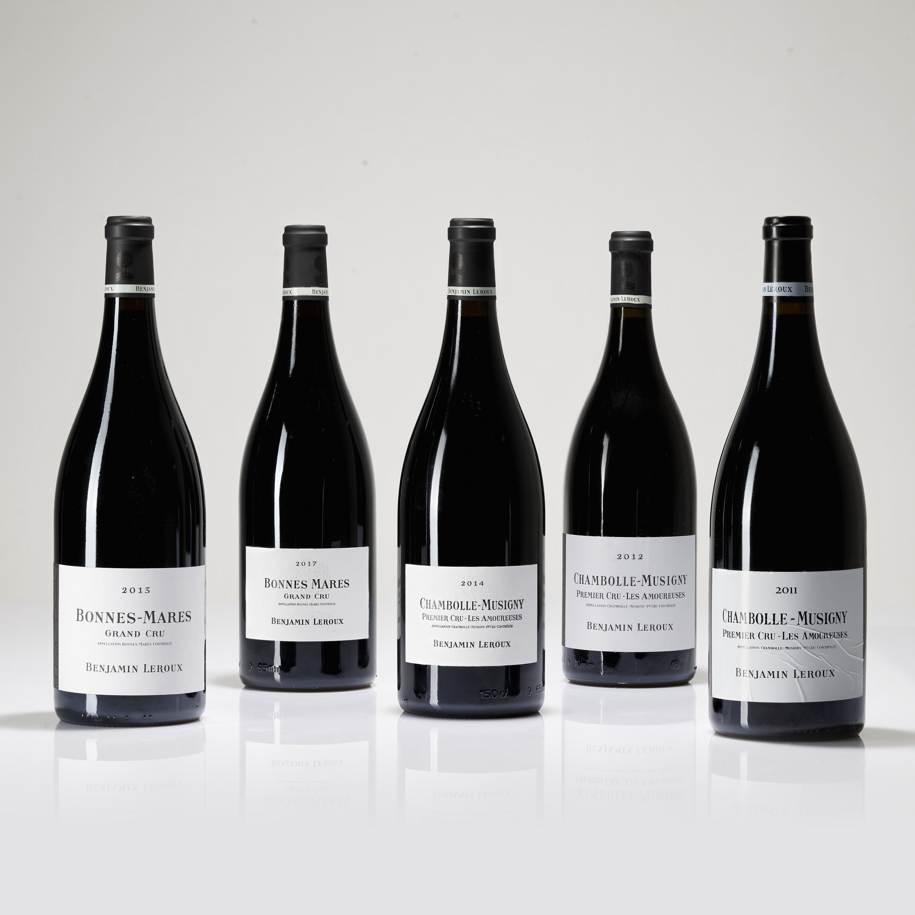 Mixed Benjamin Leroux, Bonnes Mares, 2013In individual original carton ...
