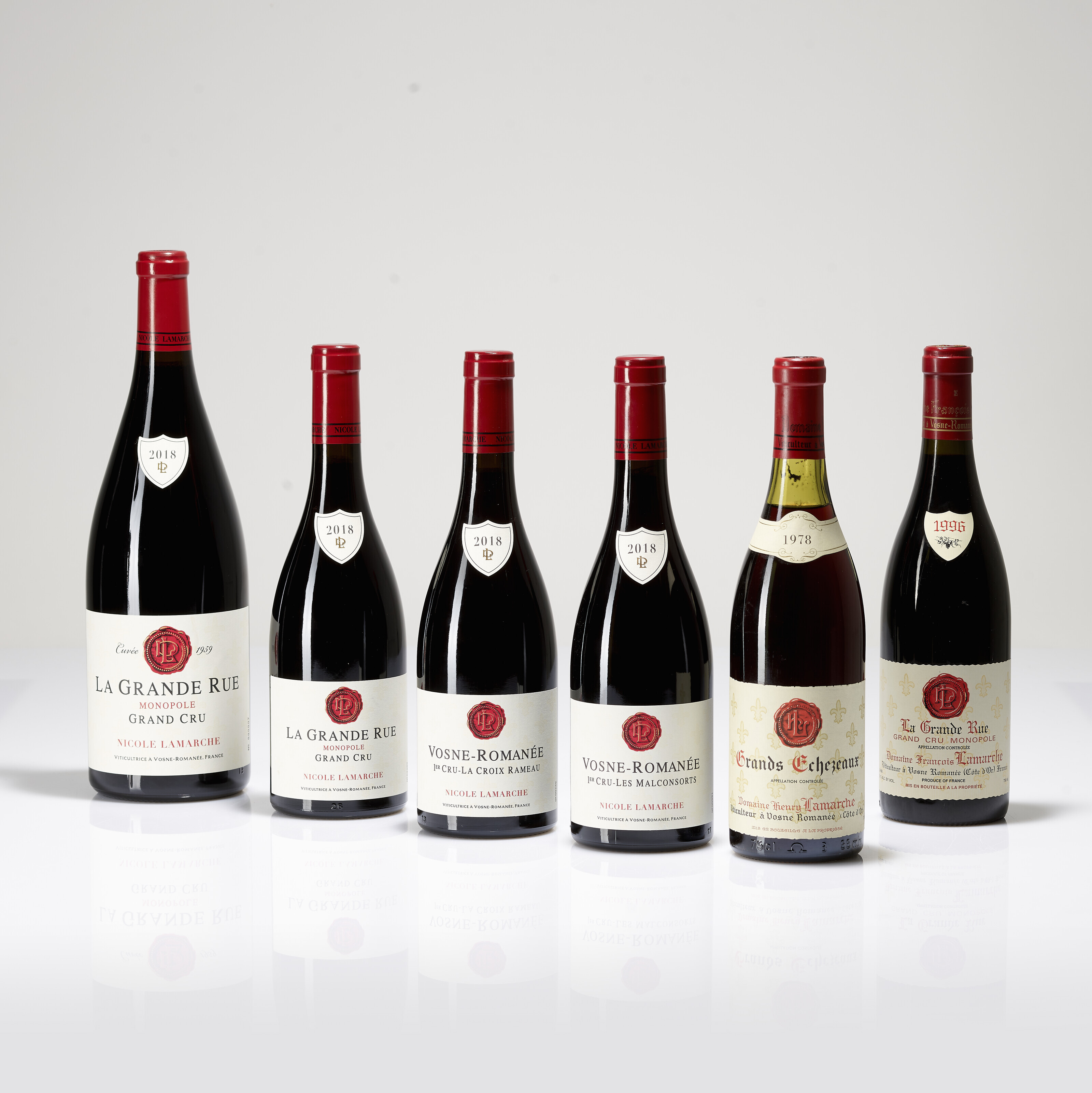 Mixed Domaine François Lamarche 2018, La Grande Rue (1)Vosne-Romanée ...