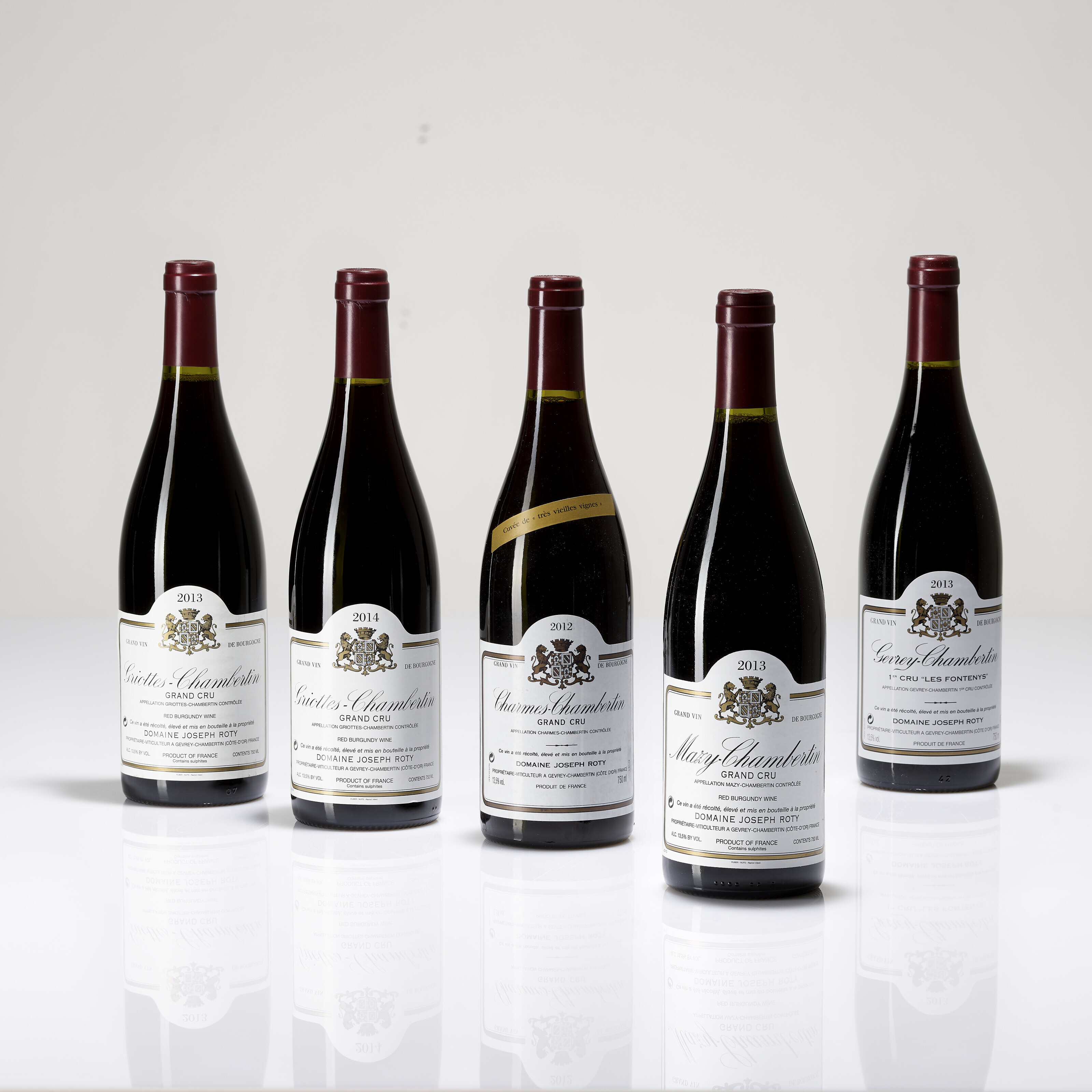 Mixed Domaine Joseph Roty, Gevrey-Chambertin Les Fontenys 2013 (4 ...