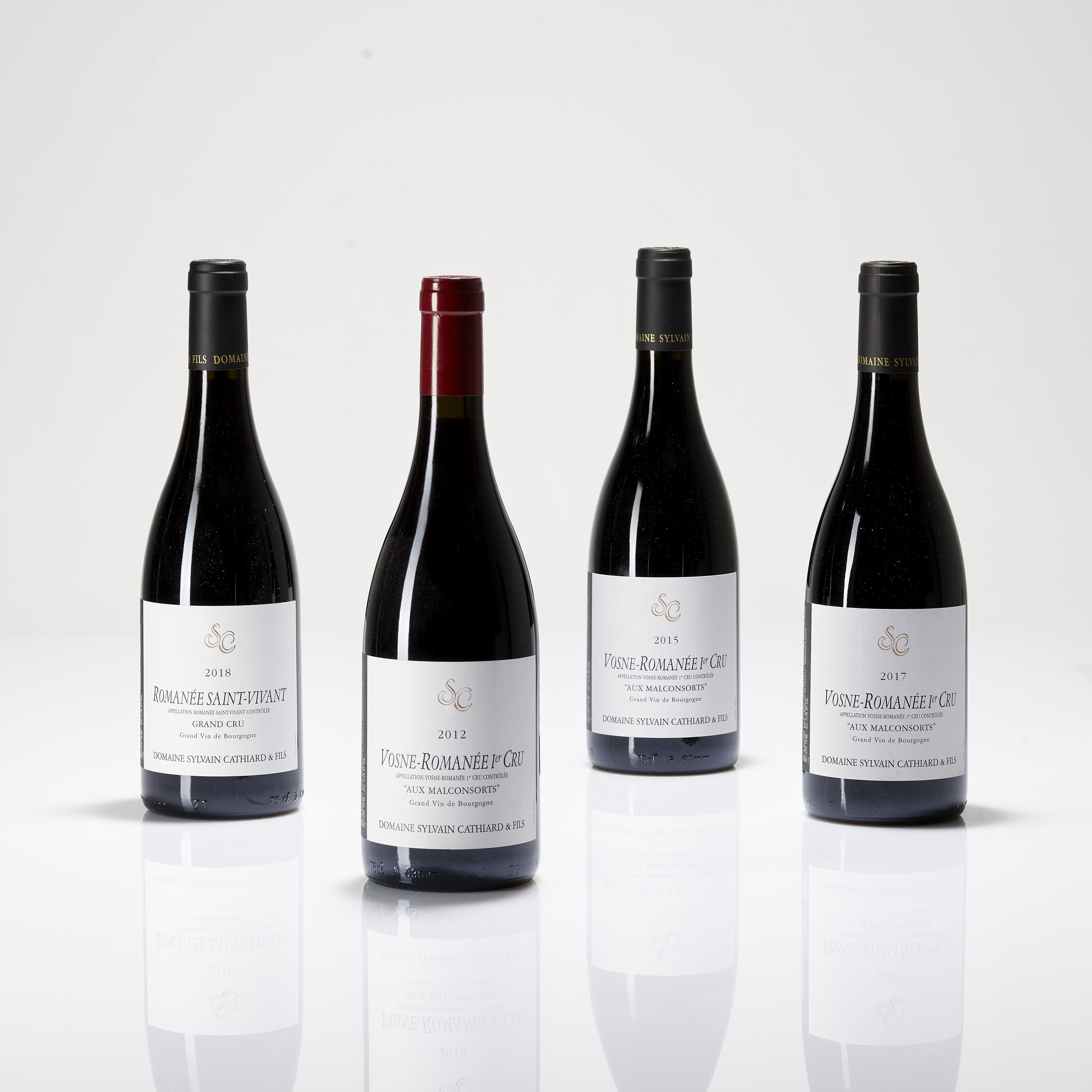 Mixed 2017 & 2018 Domaine Sylvain Cathiard, Vosne-Romanée Aux ...