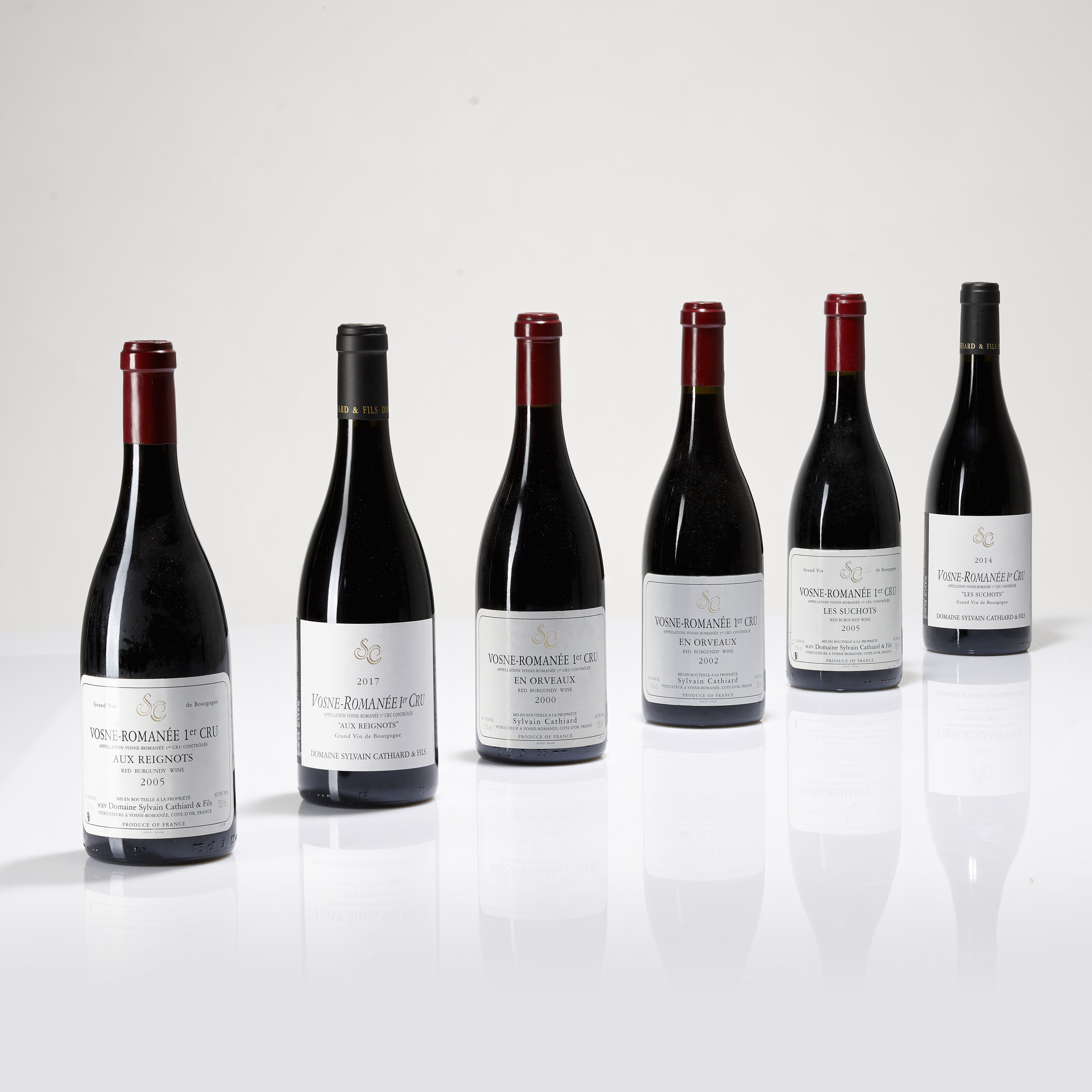 Mixed Domaine Sylvain Cathiard, Vosne-Romanée En Orveaux, 2000Bin ...