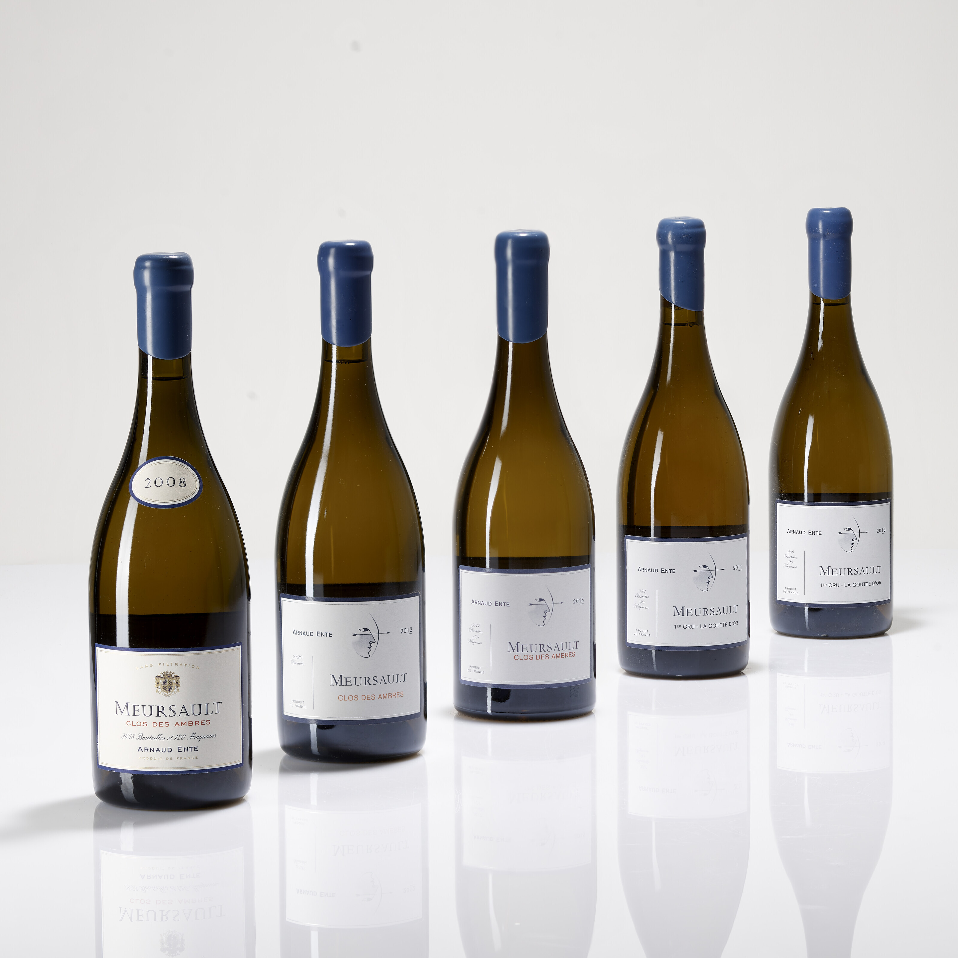 Mixed Arnaud Ente, Meursault Clos des Ambres, 2008 (1)2011Slightly bin ...
