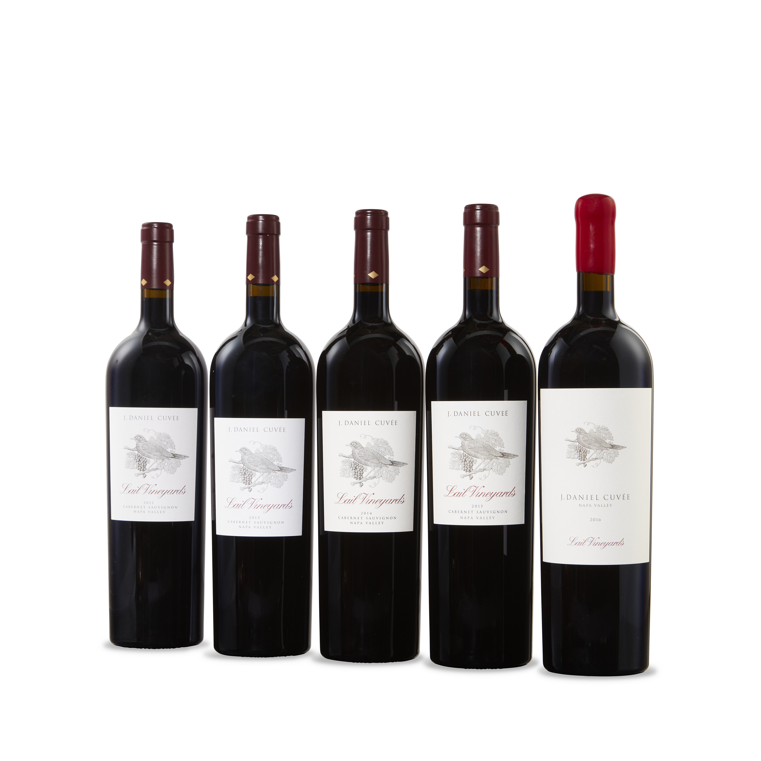 Lail Vineyards, J. Daniel Cuvée, Cabernet Sauvignon Vertical ...