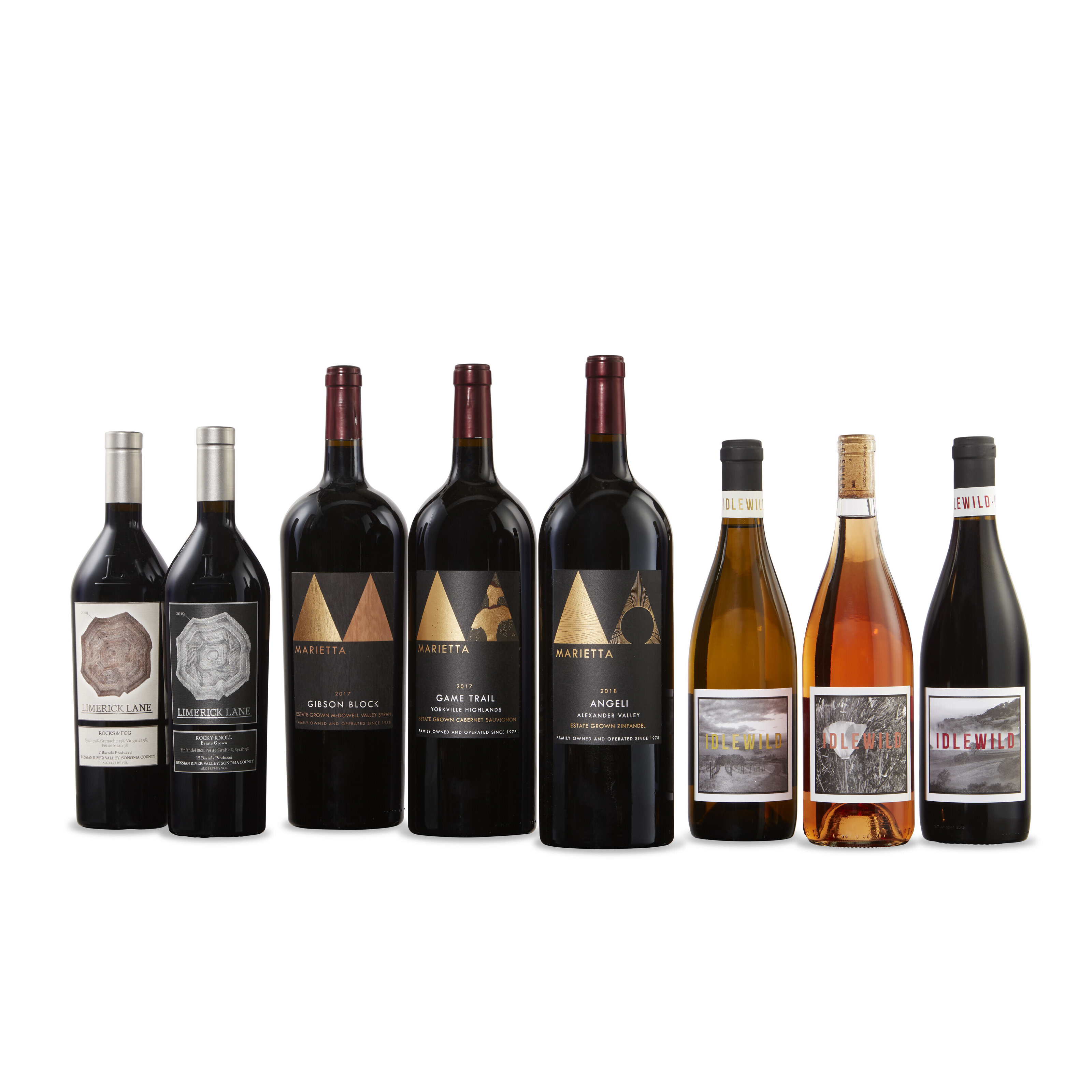 Mega Lot from Limerick Lane Vineyards, Idlewild Wines & Marietta ...