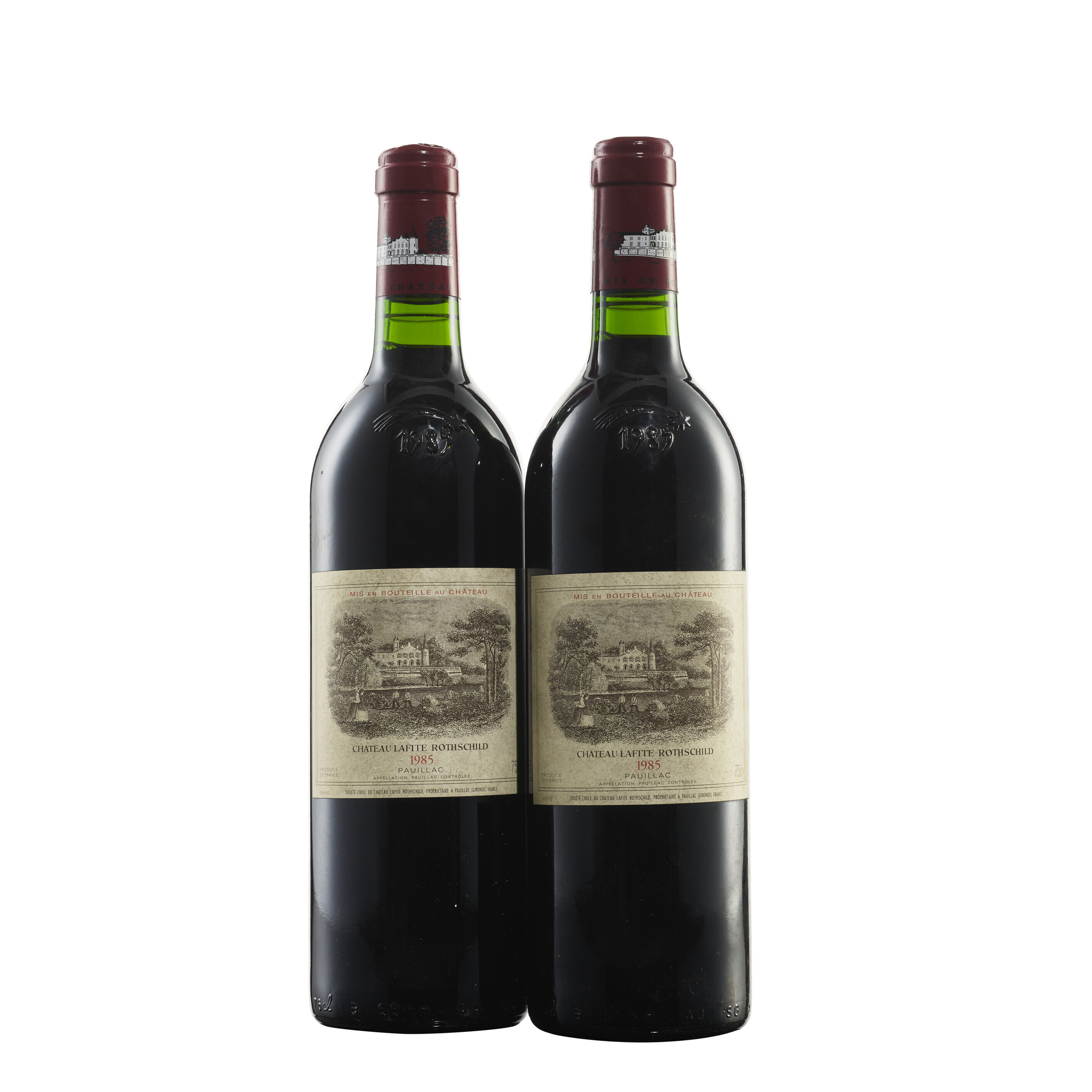 Château Lafite-Rothschild 1985, Pauillac, 1er cru classéBin-soiled and ...