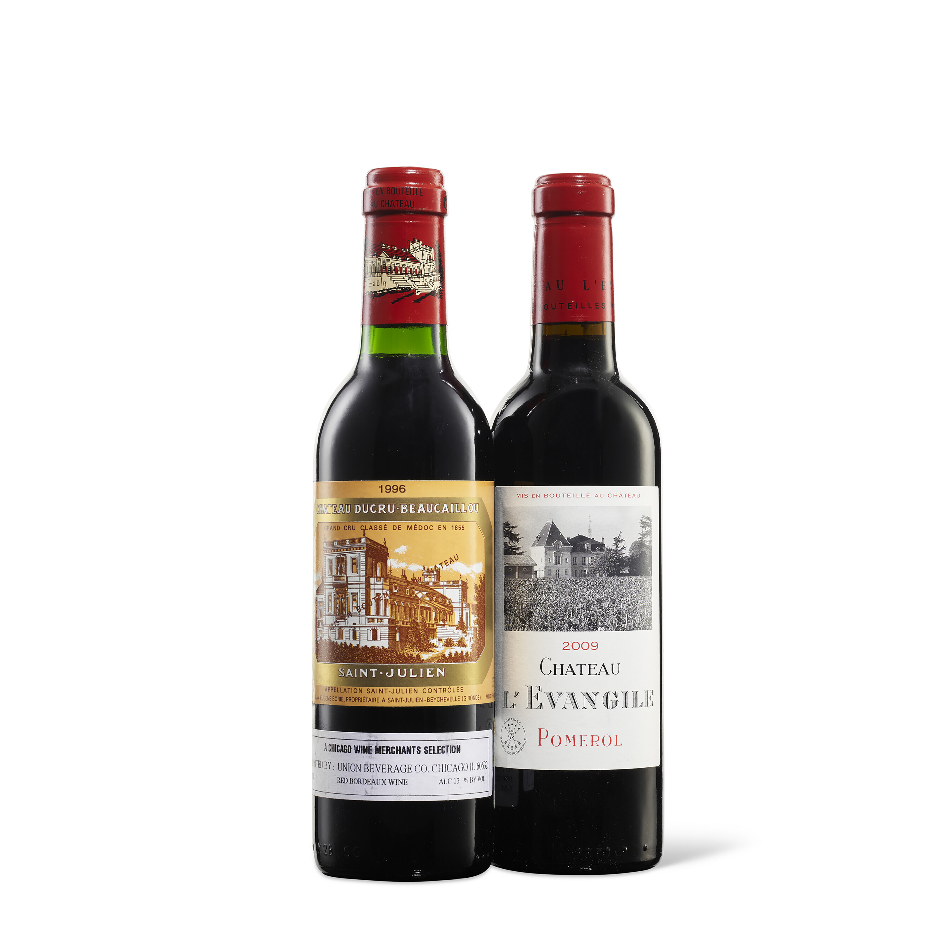 Mixed Red Bordeaux, Château Ducru-Beaucaillou 1996Good appearanceLevels ...