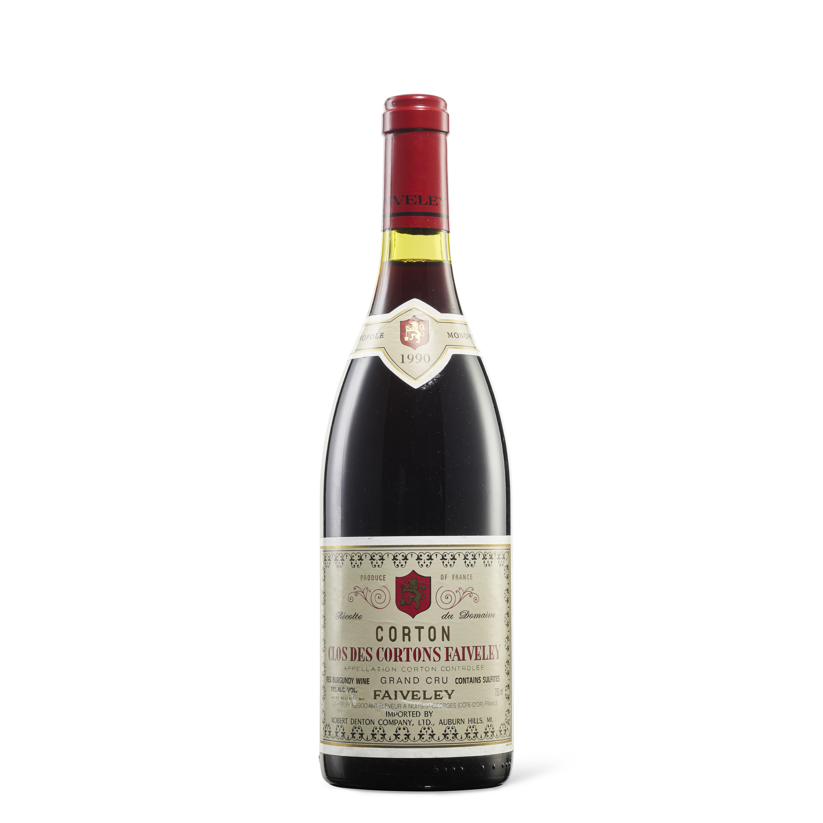 Domaine Faiveley, Corton Clos des Cortons 1990, Grand Cru, Côte de ...