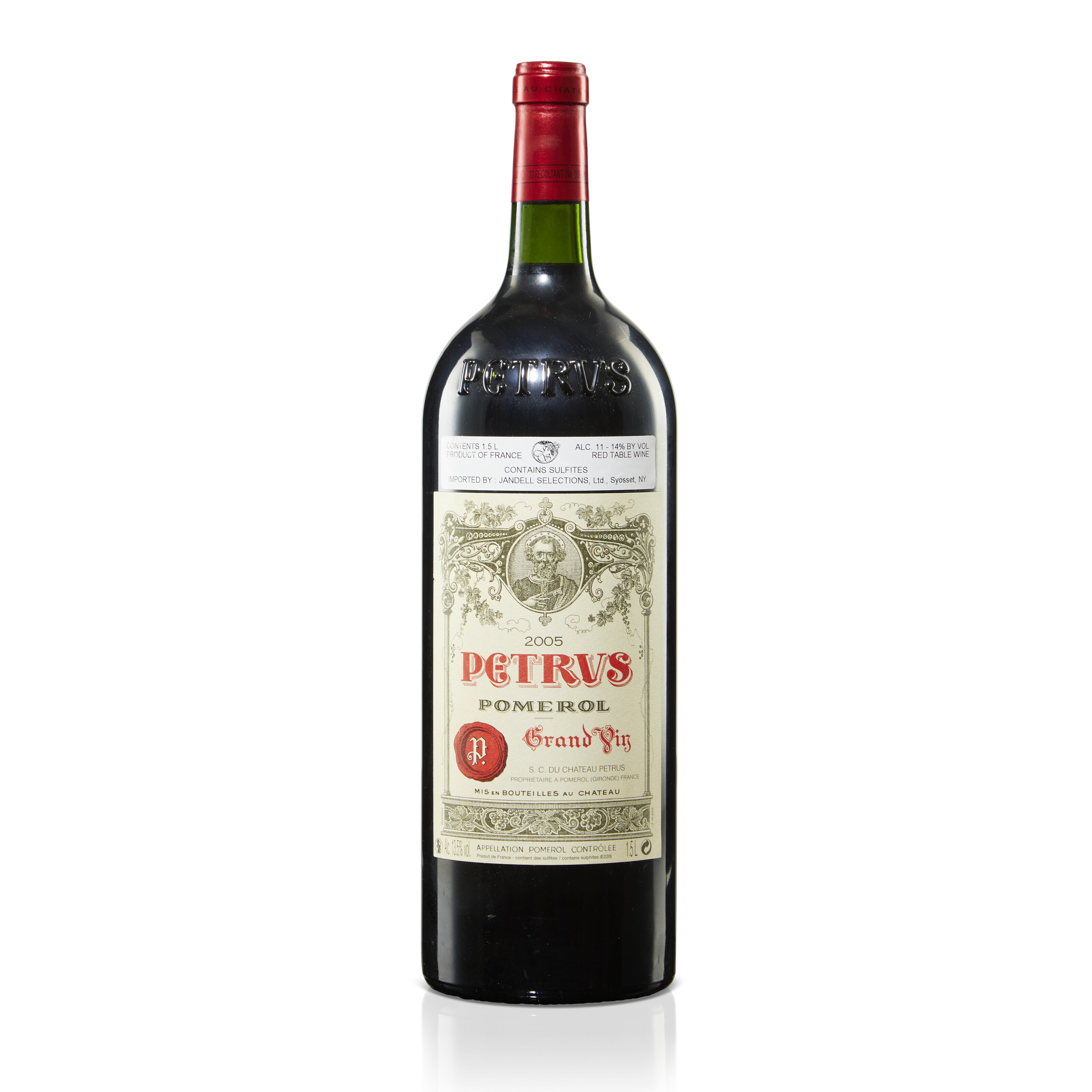 Petrus 2005, Pomerol, cru exceptionnelGood appearanceLevel base of ...