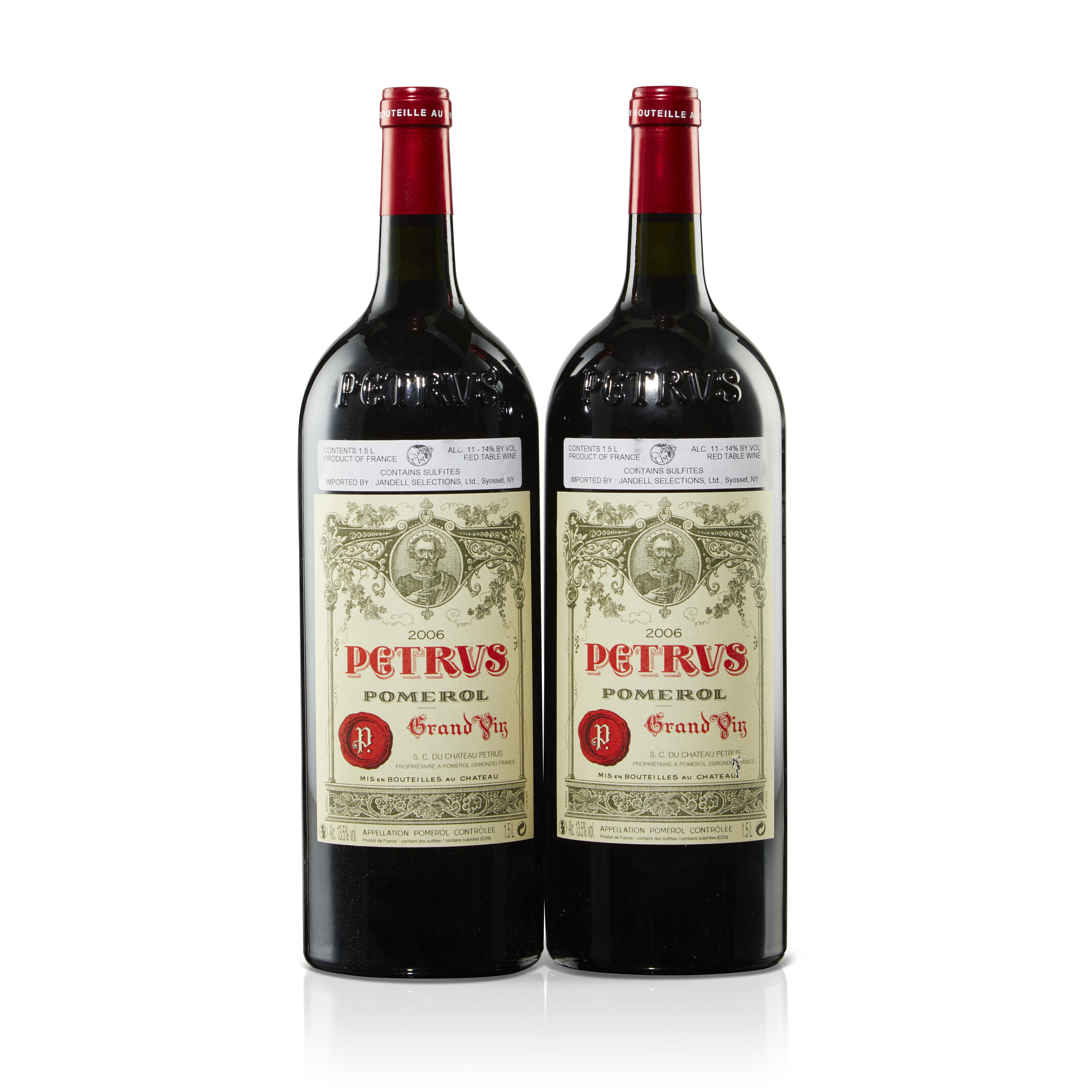 Petrus 2006, Pomerol, cru exceptionnelIn two original wooden cases ...