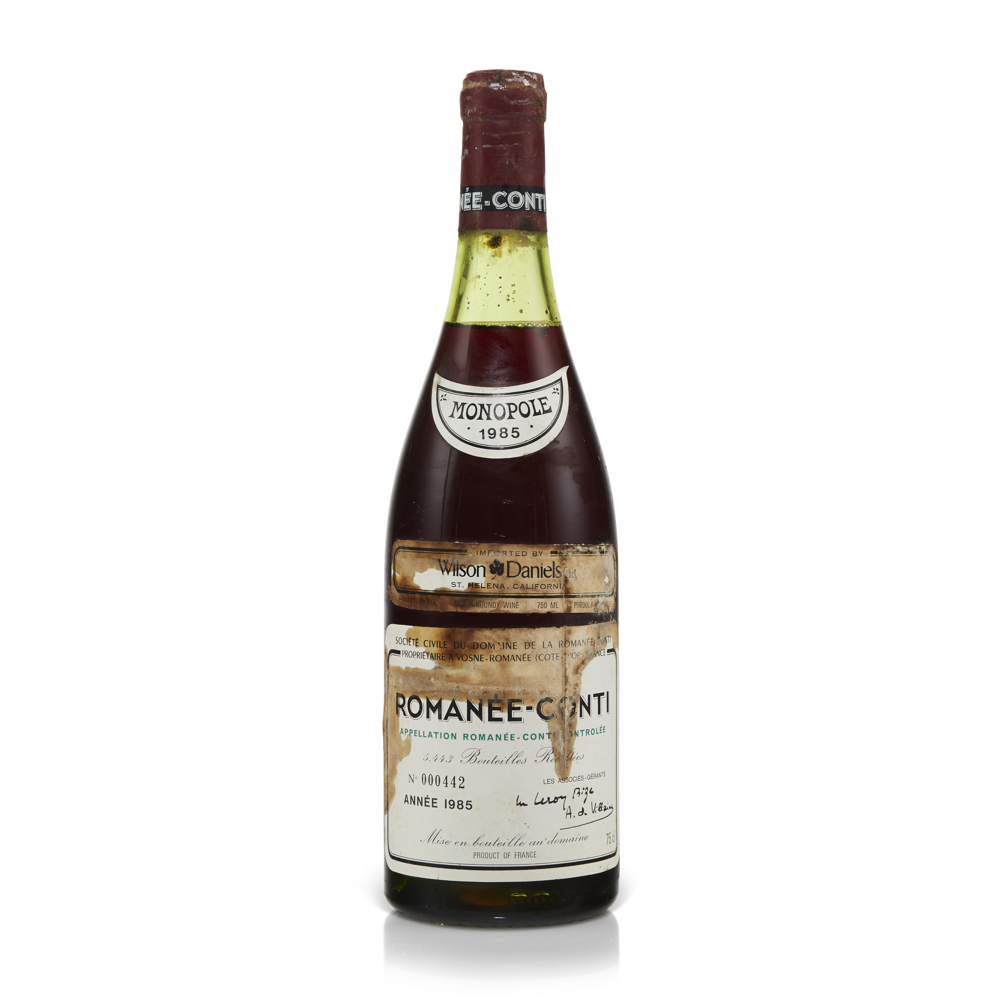 Domaine de la Romanée-Conti Romanée-Conti 1985, Grand Cru, Côte de ...